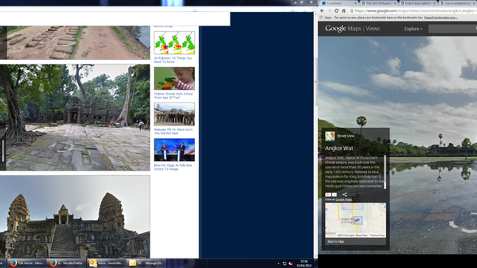 Cambodia: Angkor Temples On Google Street View | Science, Climate ...