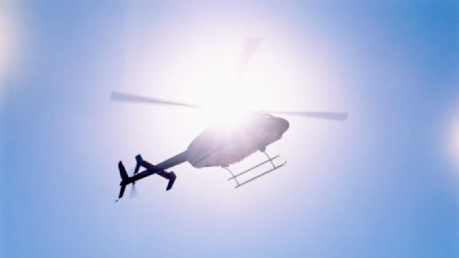 Police Helicopter Borrowed For Football Stunt | US News | Sky News