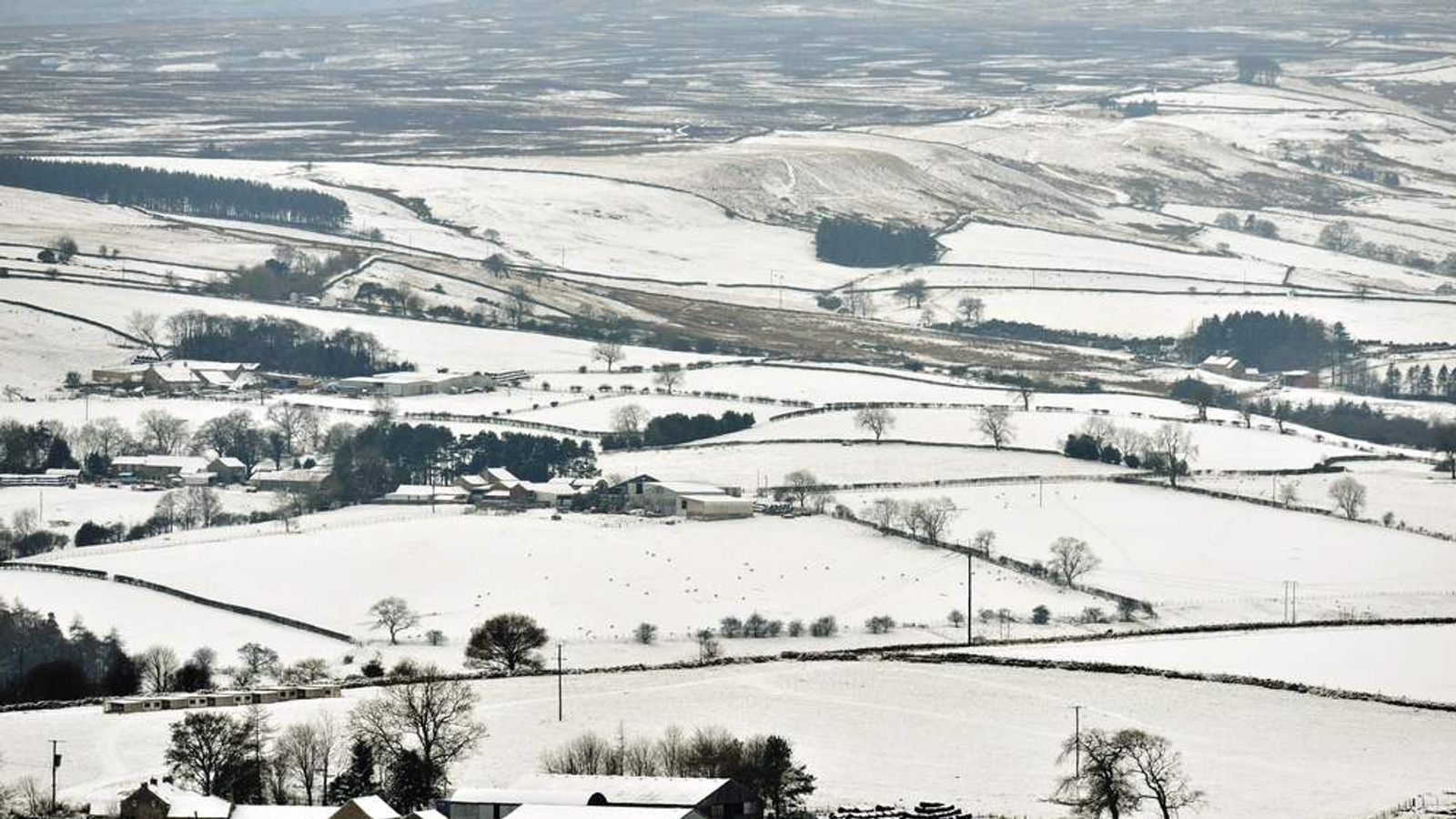 Wintry Conditions Return To UK | UK News | Sky News