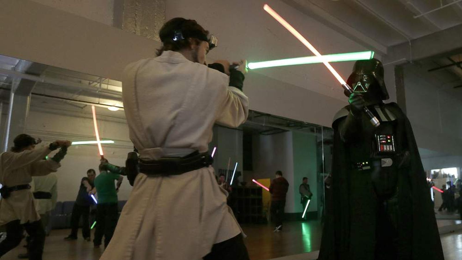 Star Wars Fans Join Jedis-In-Training Class | US News | Sky News