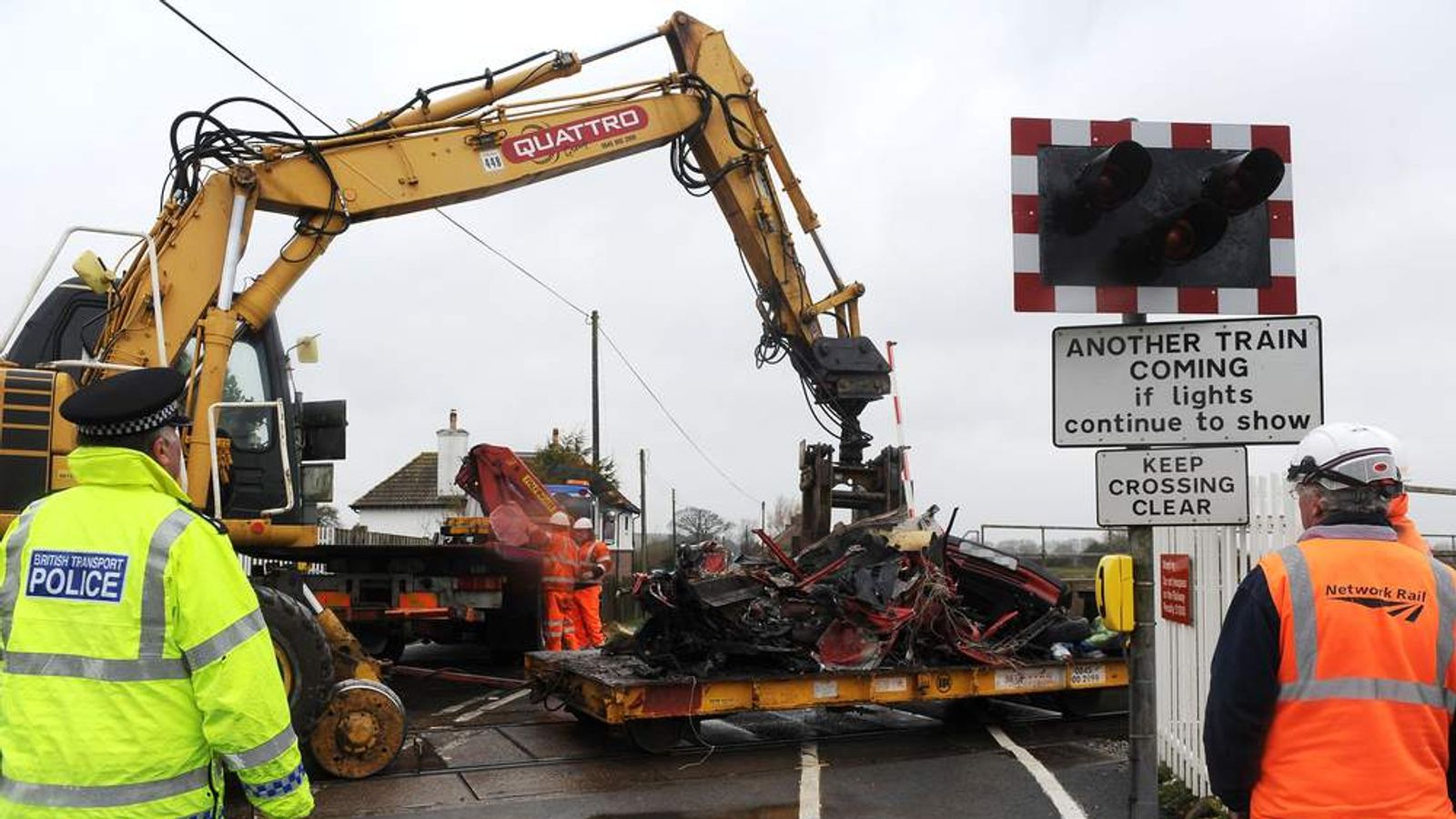 Level Crossing Crash: Man Dies Near Athelney | UK News | Sky News