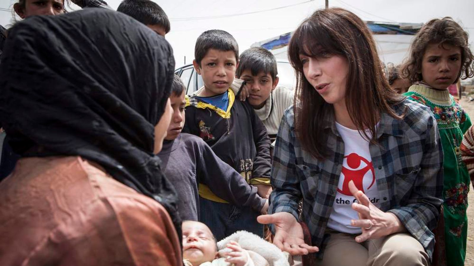 SamCam Visits Child Victims Of Syrian War | Politics News | Sky News