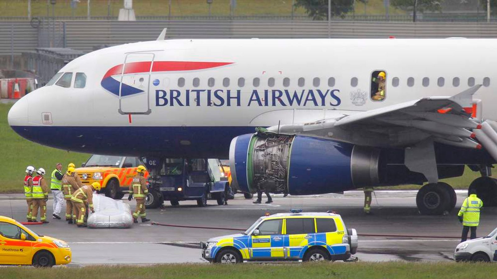 BA Flight Fire Probe: Initial Findings Due | UK News | Sky News
