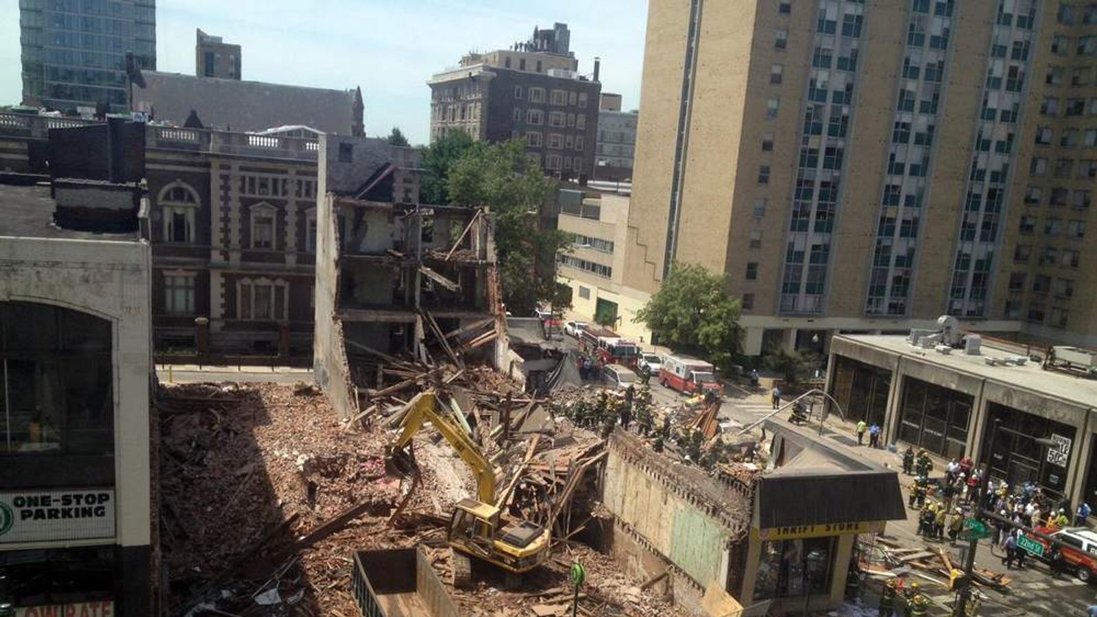 Building Collapse: City Inspector Found Dead | US News | Sky News