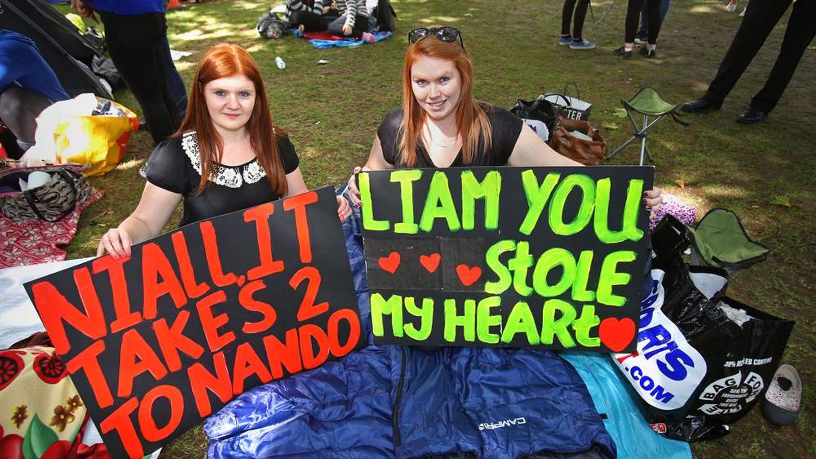 One Direction Fans Camp Out For Film This Is Us | Ents & Arts News ...