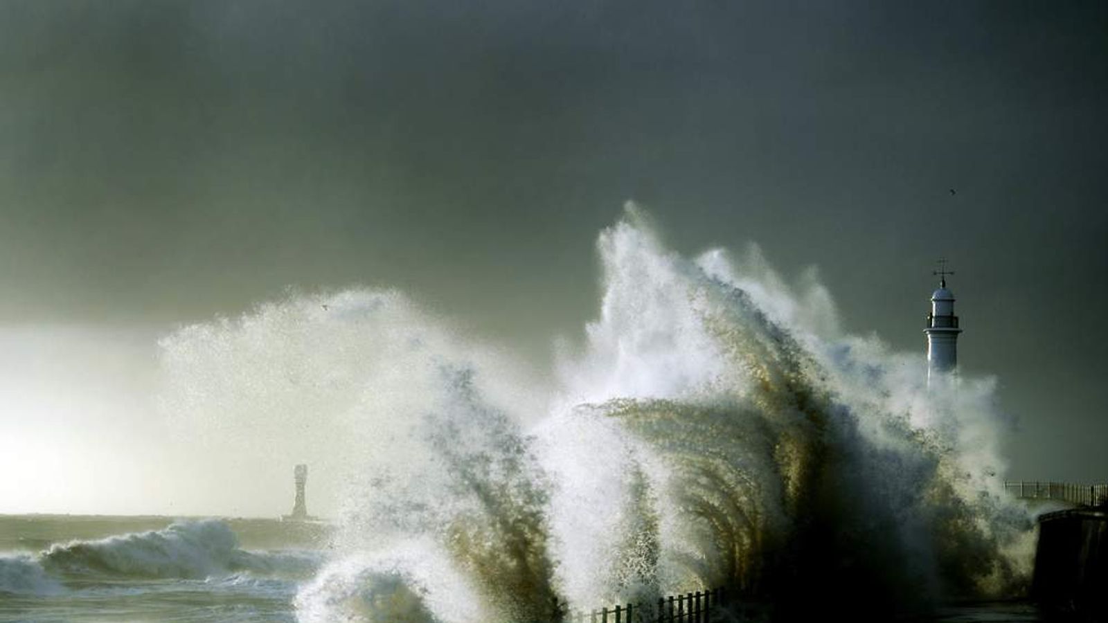 Weather Alert: 95mph Winds And Tidal Surges | UK News | Sky News