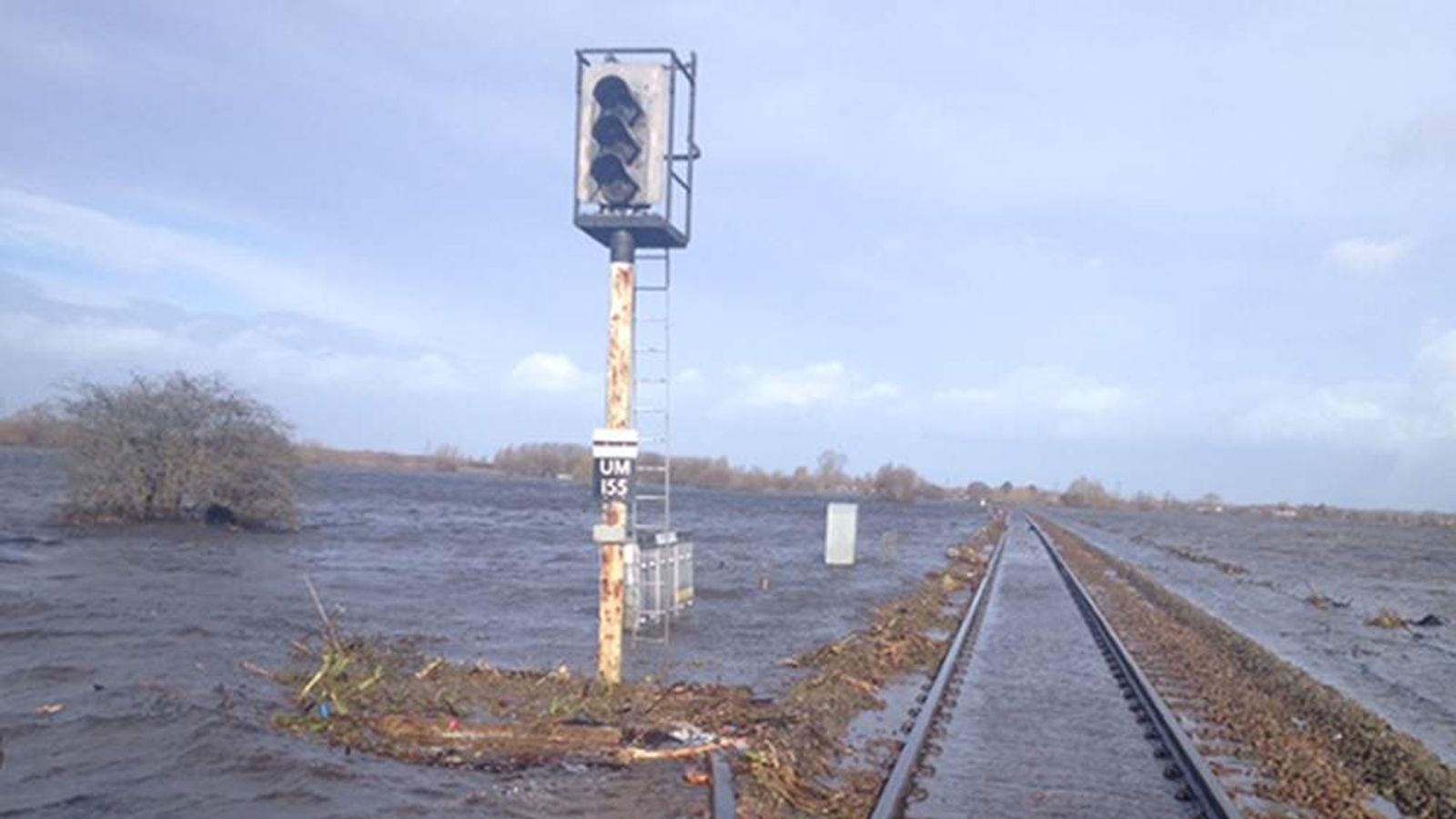 Flood Warnings: Passengers Face Rail Misery | UK News | Sky News