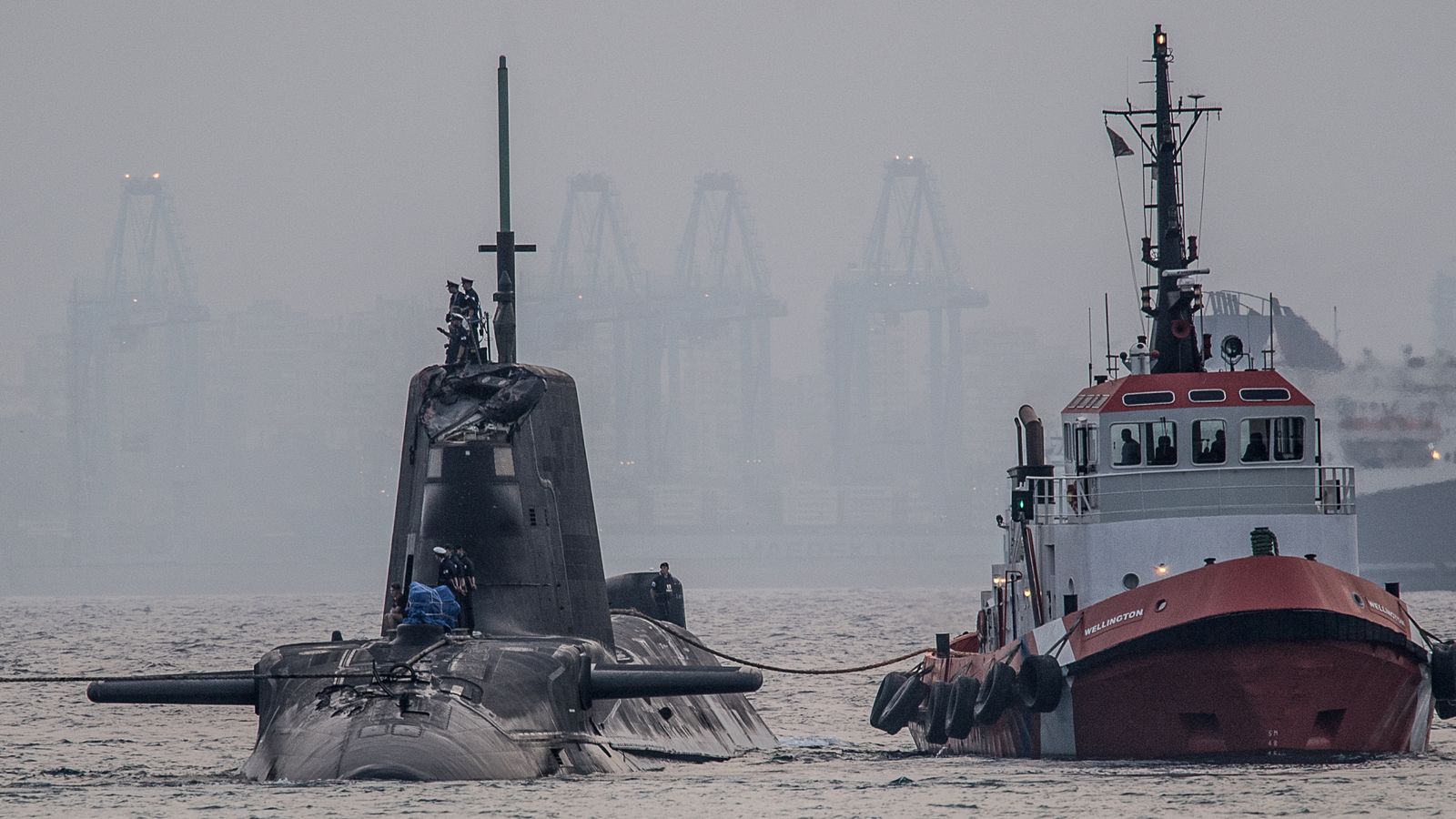 Spain Demands Answers Over UK Sub Collision | UK News | Sky News