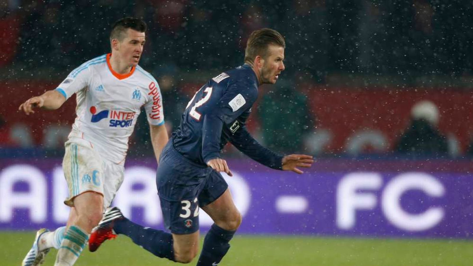 Beckham Helps Seal Win For PSG On His Debut | UK News | Sky News