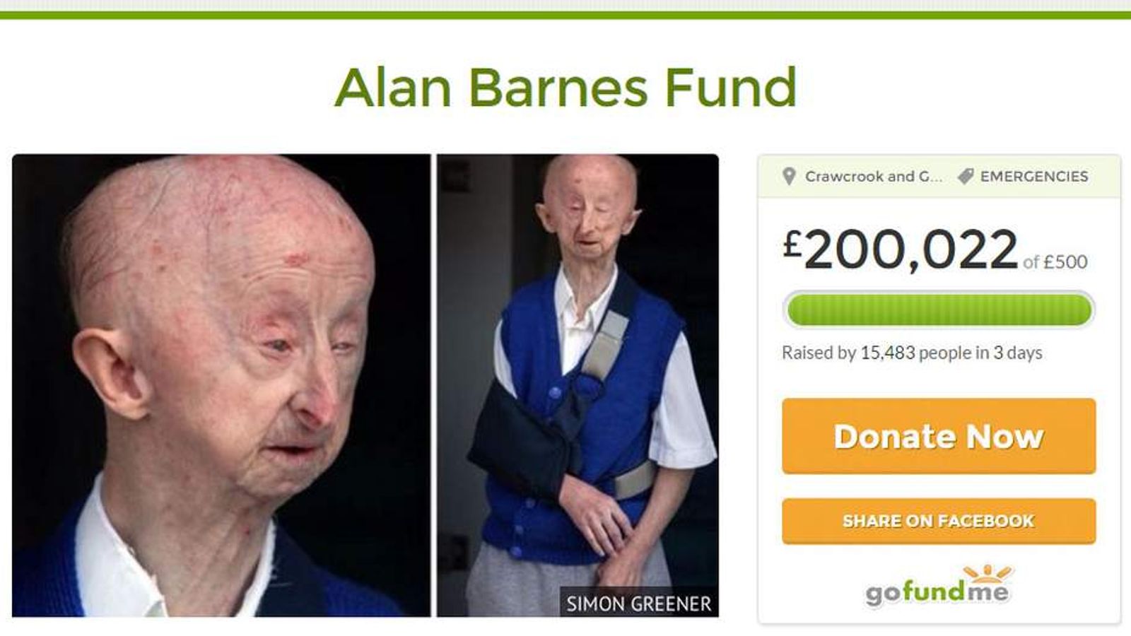 Viral Campaign Raises £200K For Mugging Victim | UK News | Sky News