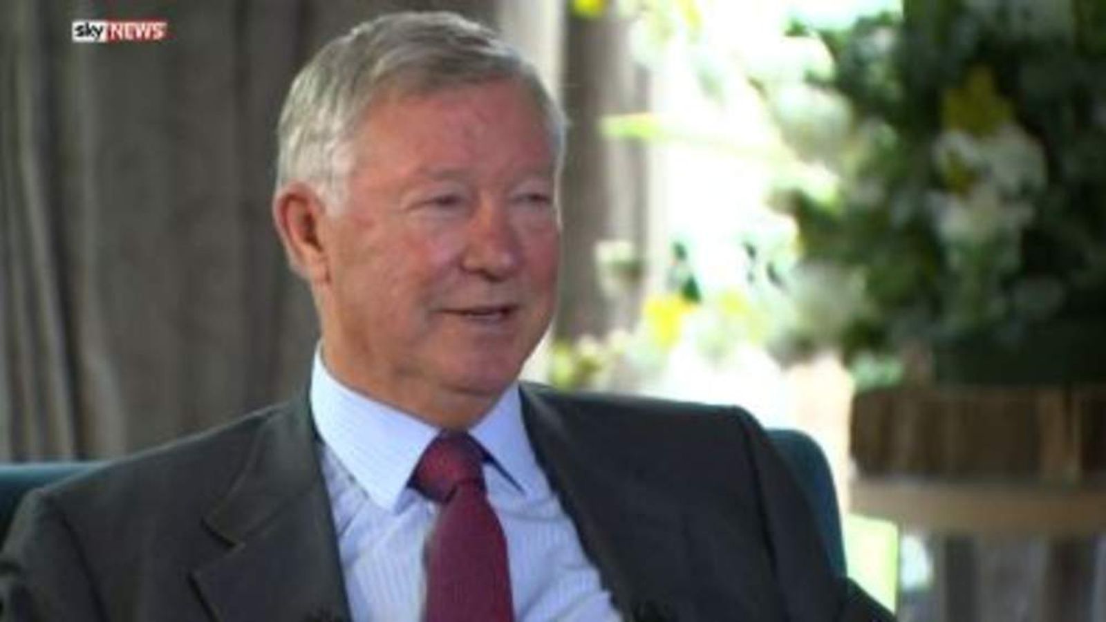 Sir Alex Interview: Van Gaal, Becks And Media | UK News | Sky News