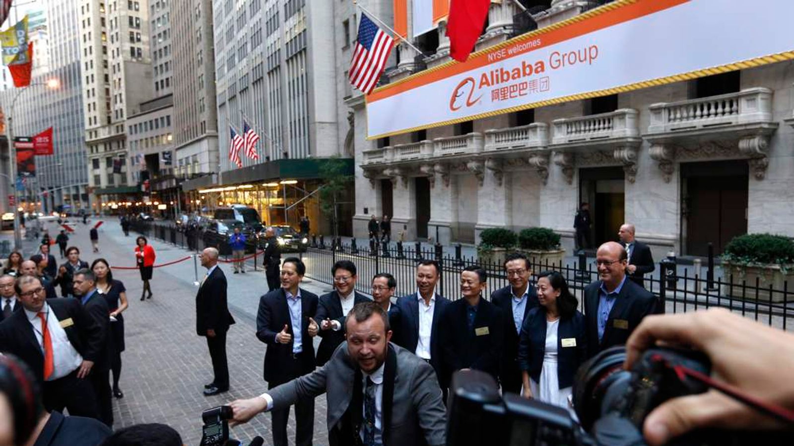Alibaba Bigger Than Facebook On Market Debut | Money News | Sky News