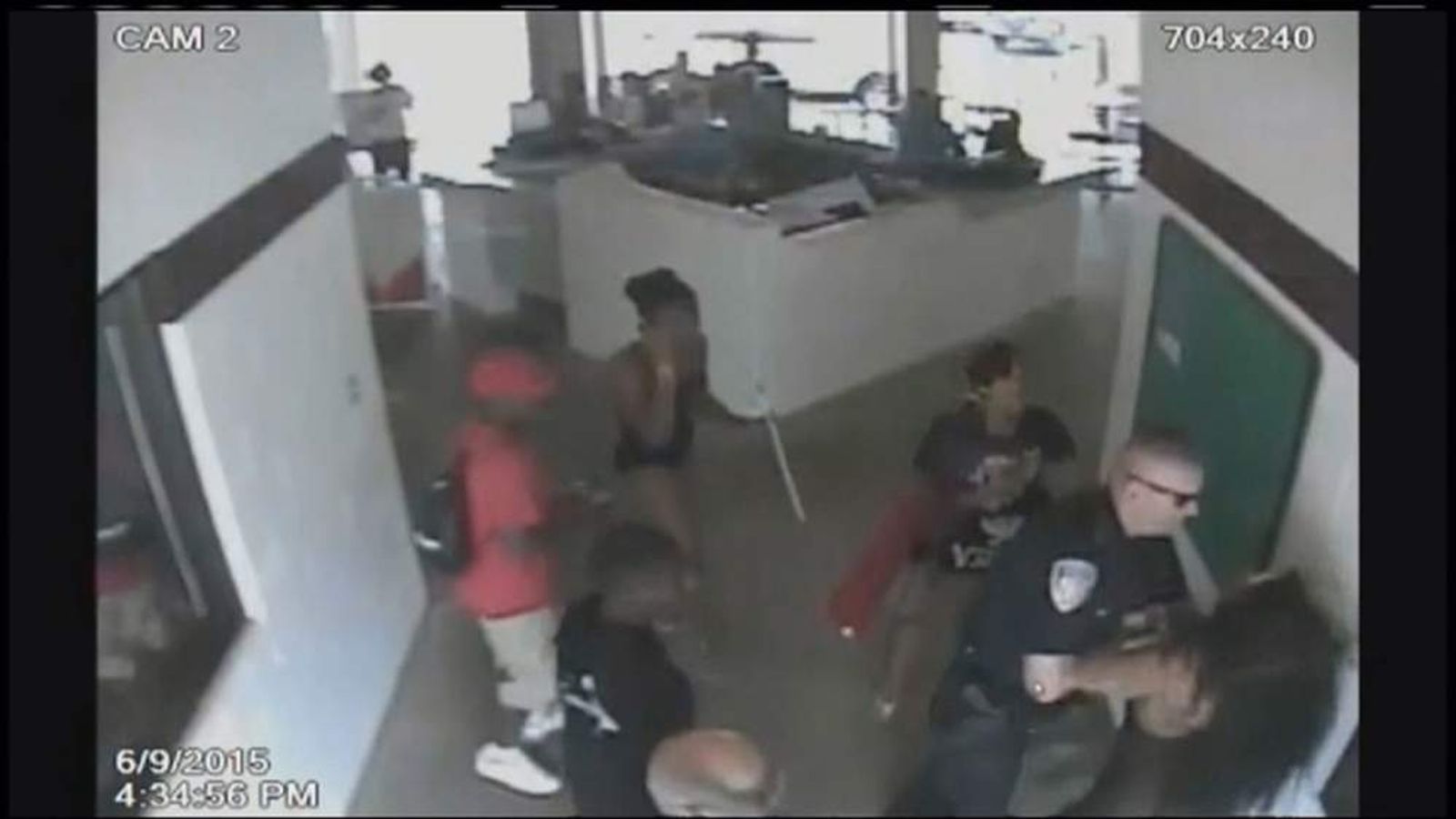 Injuries Claim In Pool Scuffle With Police | US News | Sky News