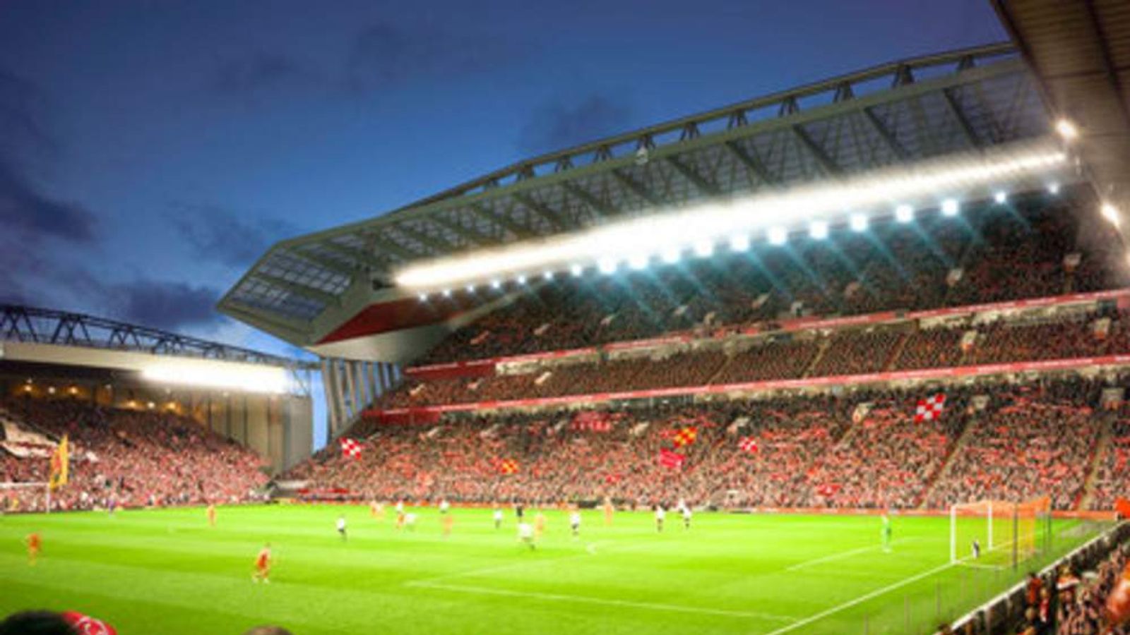 Liverpool Unveil Anfield Expansion Plans | Scoop News | Sky News