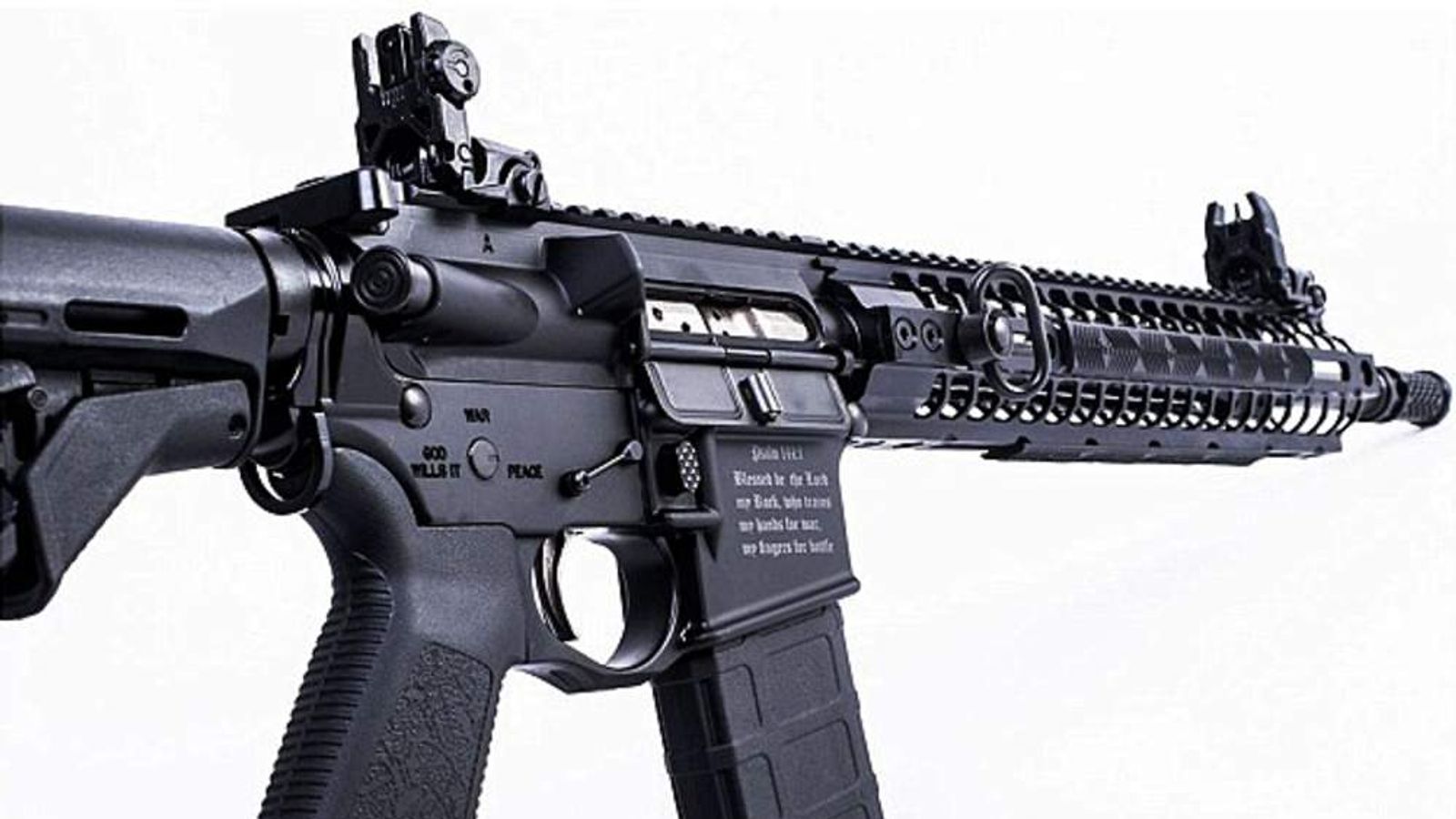 Gun Etched With Bible Verse To 'Deter Muslims' | US News | Sky News