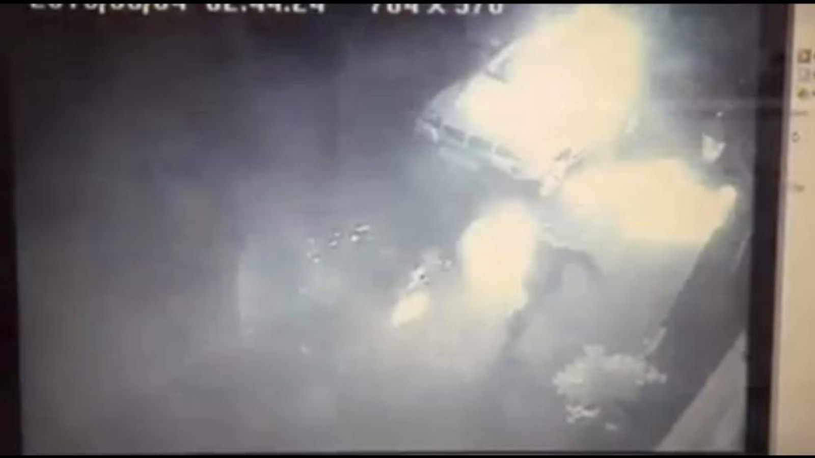 Arsonist Torching BMW Turns Into Human Fireball | UK News | Sky News