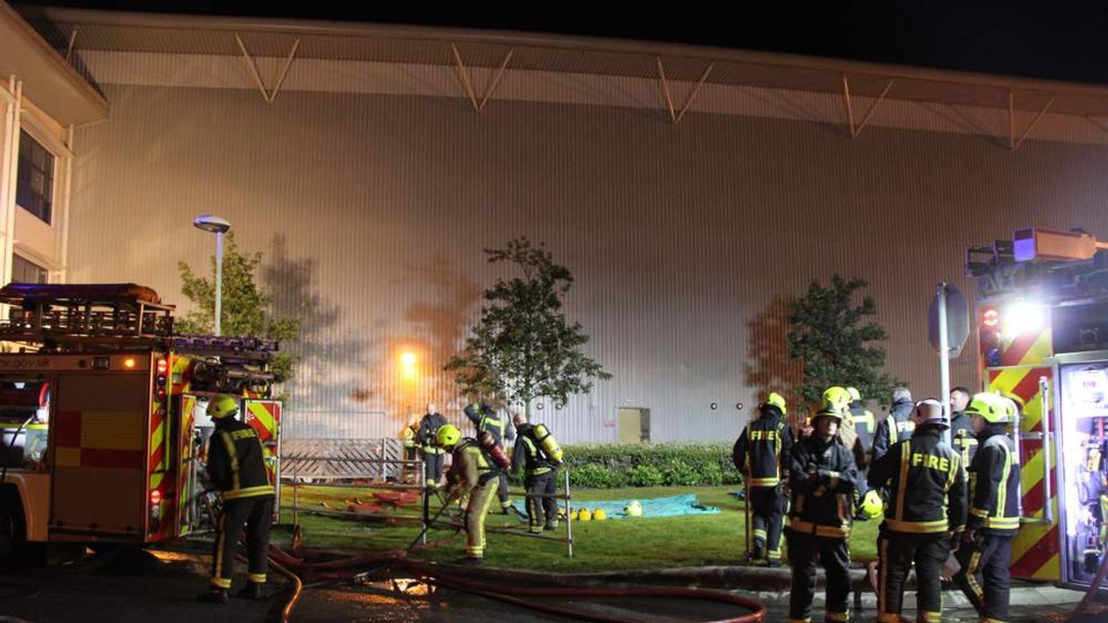 Asos Warehouse Fire Cost Up To £30m | Money News | Sky News