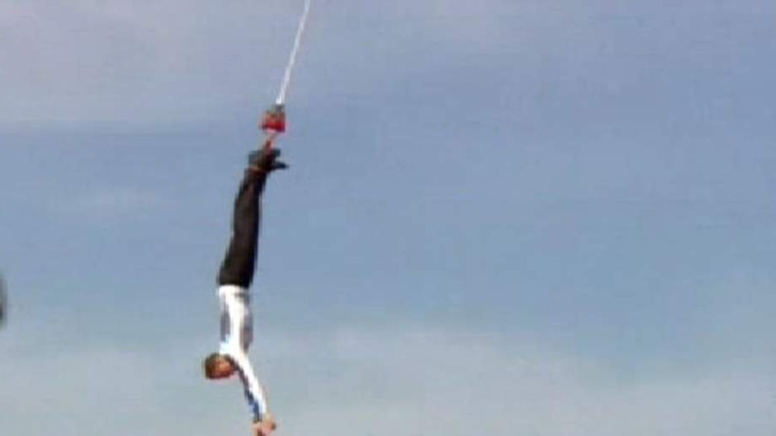 Bungee Jump Record Goes To Aussie Jay Phoenix | World News | Sky News