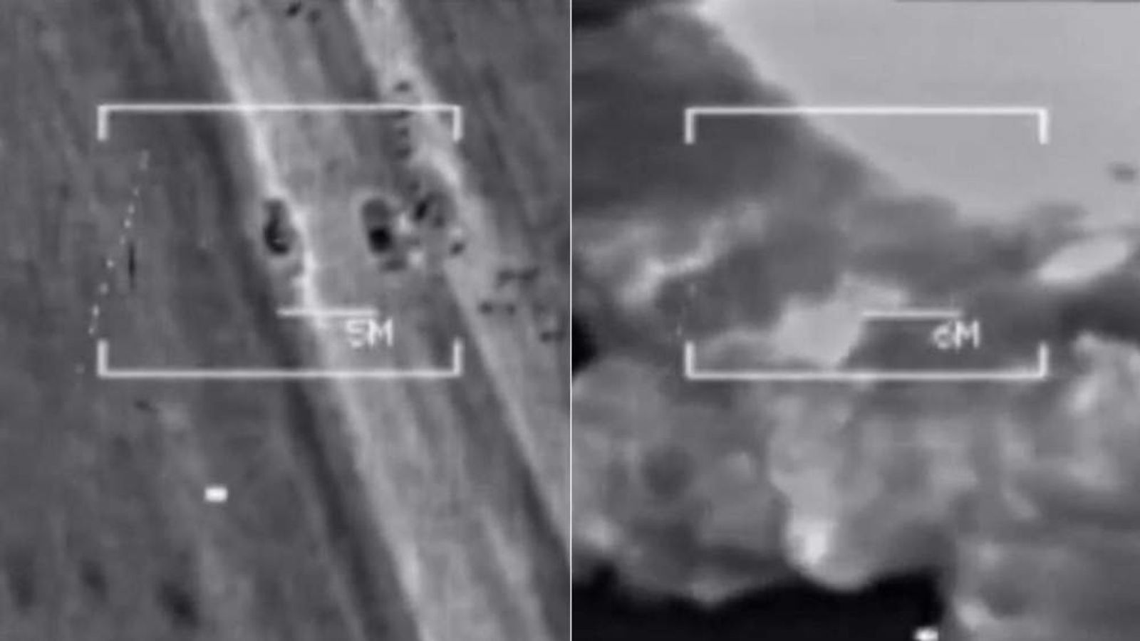 US Planes Bomb Jihadists As Food Aid Dropped | World News | Sky News