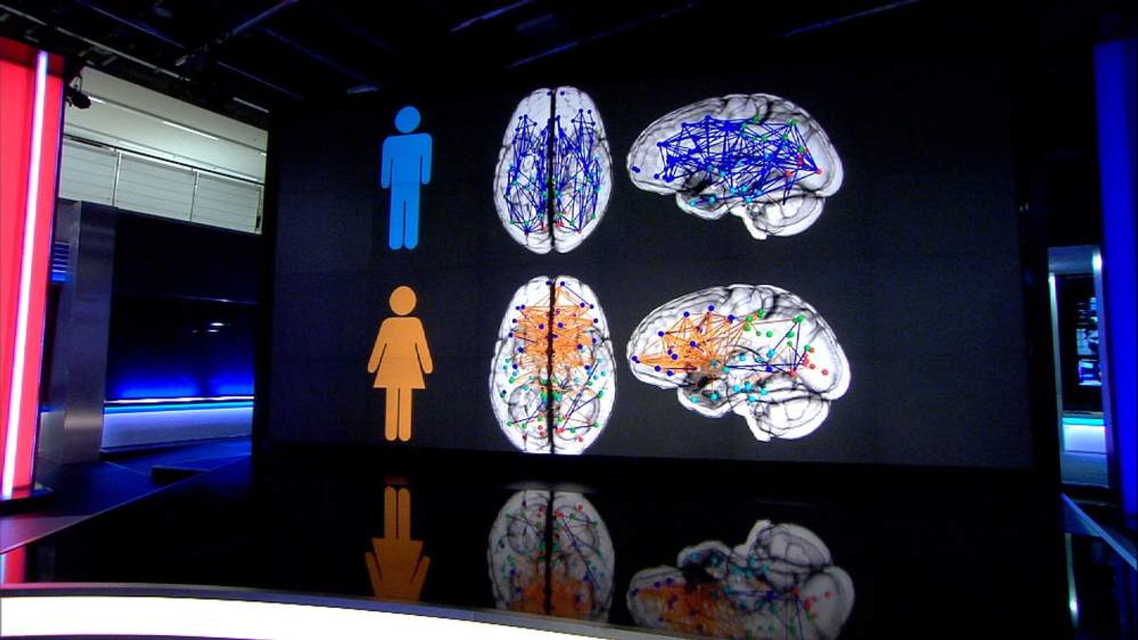 Brains Of Men And Women 'Wired Differently' | World News | Sky News