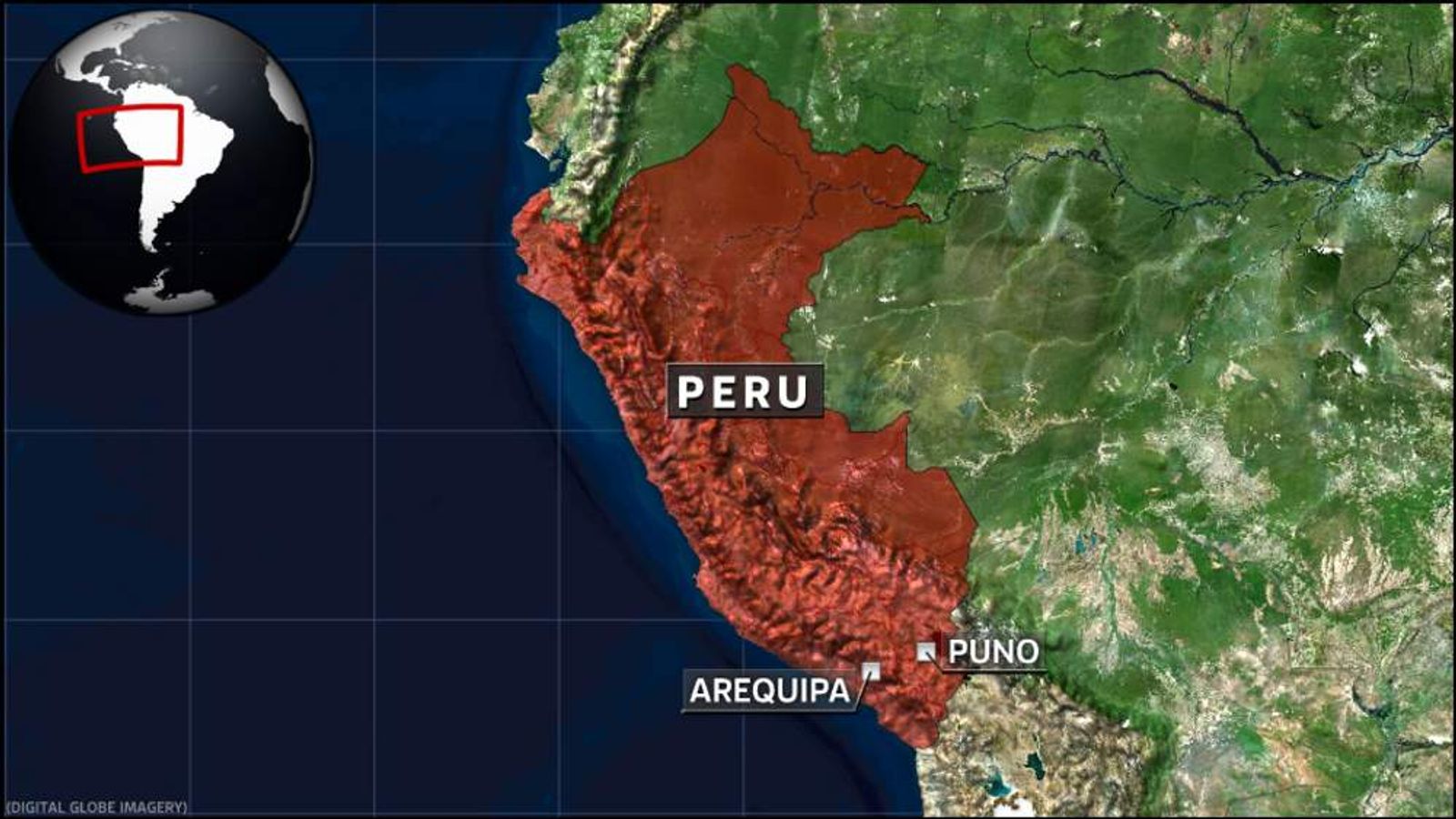 Peru: Bus Plunges Down Ravine Killing Dozens | World News | Sky News