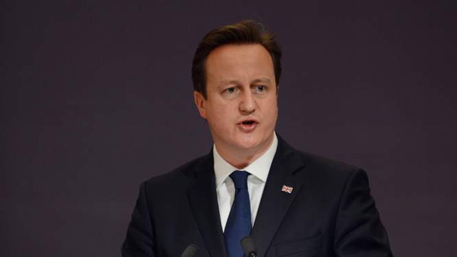 Cameron Vows To Stay The Course | UK News | Sky News