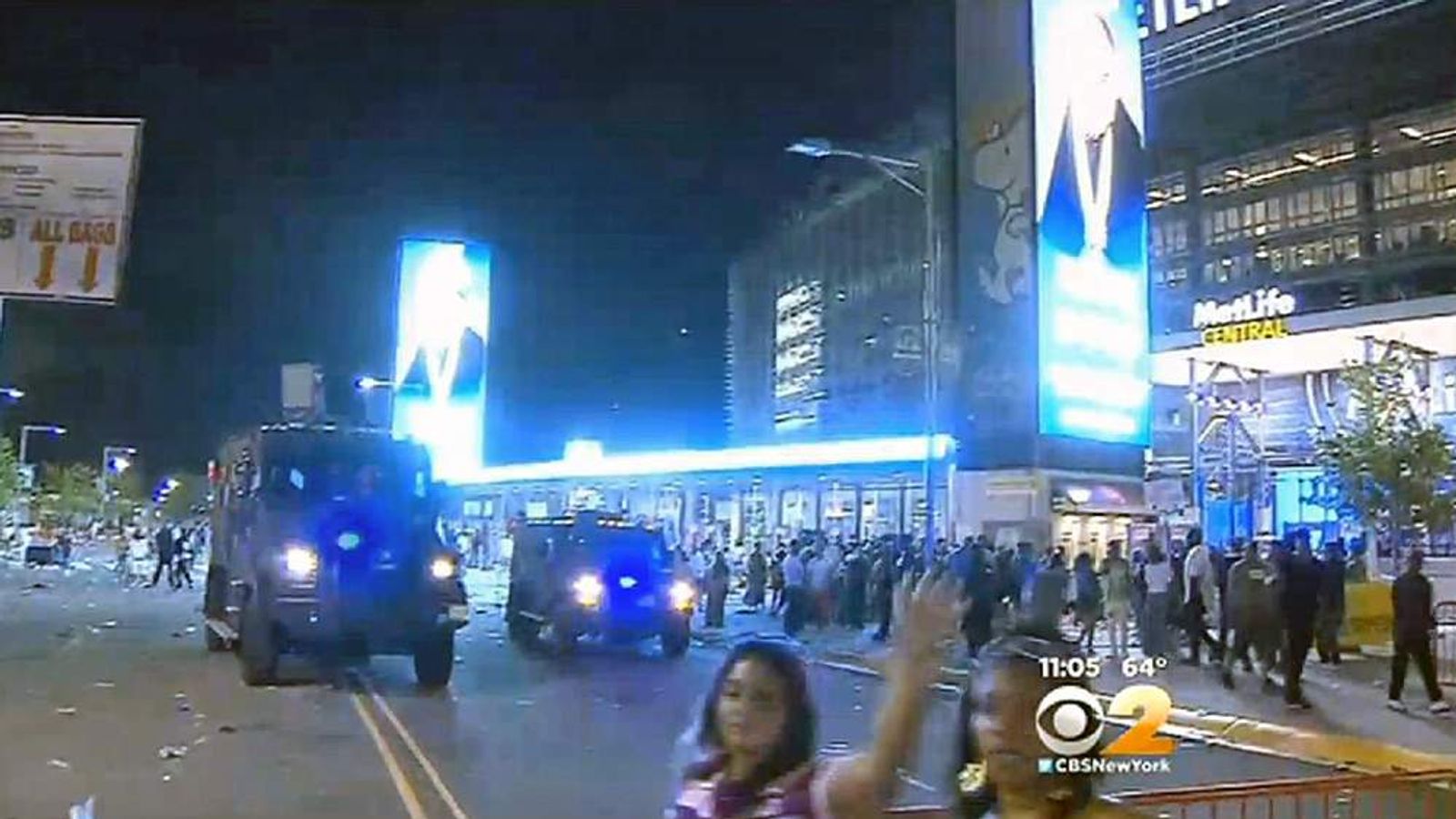 Riot Police Called In After Concert Violence | US News | Sky News