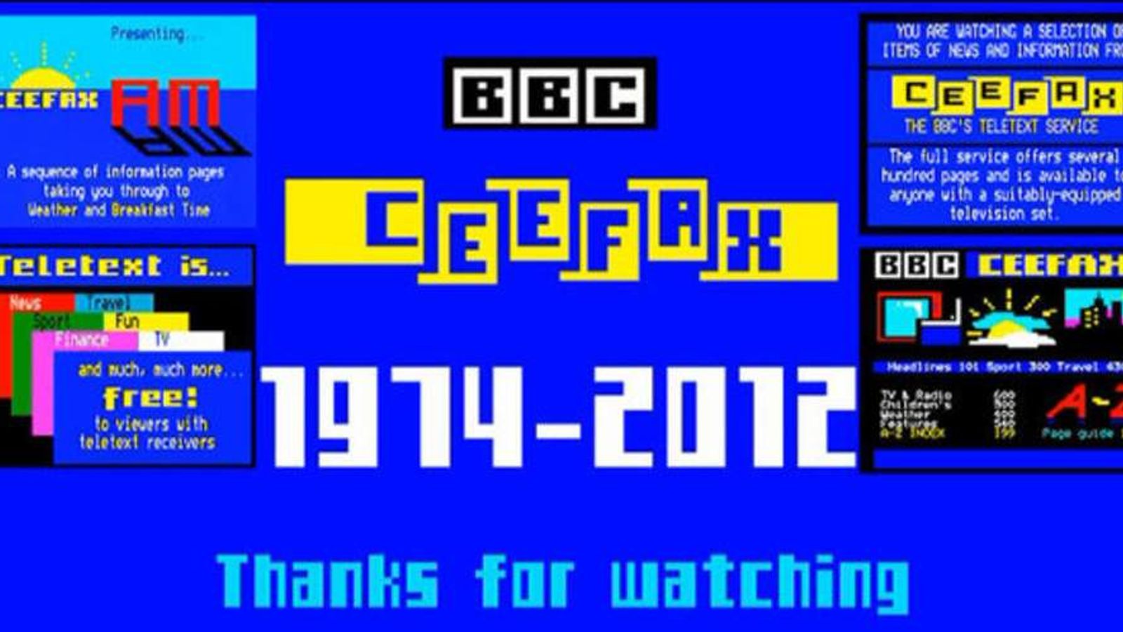 Iconic Ceefax Teletext Service To Shut Down | Science, Climate & Tech ...