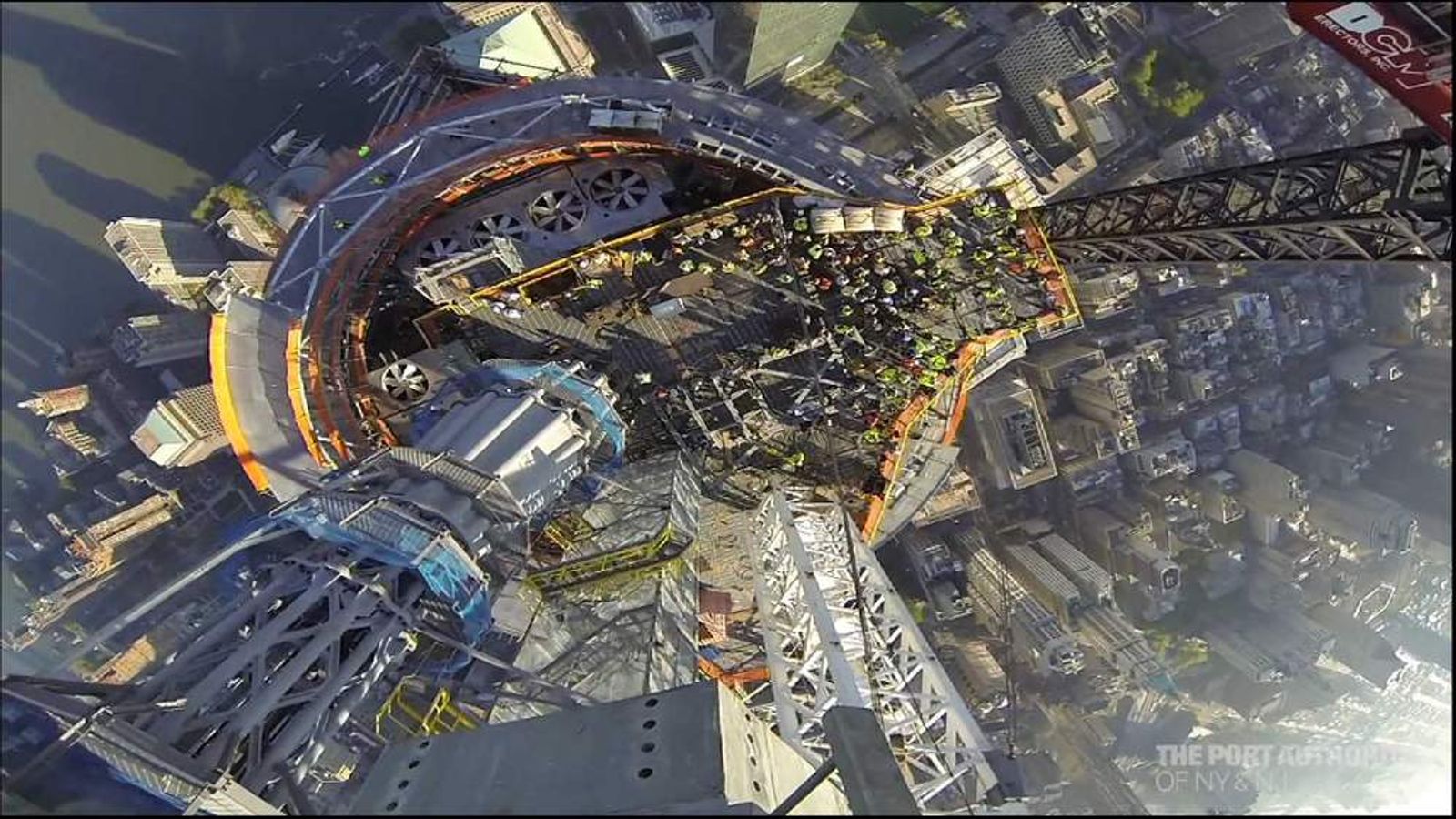 New Video Shows Birds Eye View From The WTC | US News | Sky News