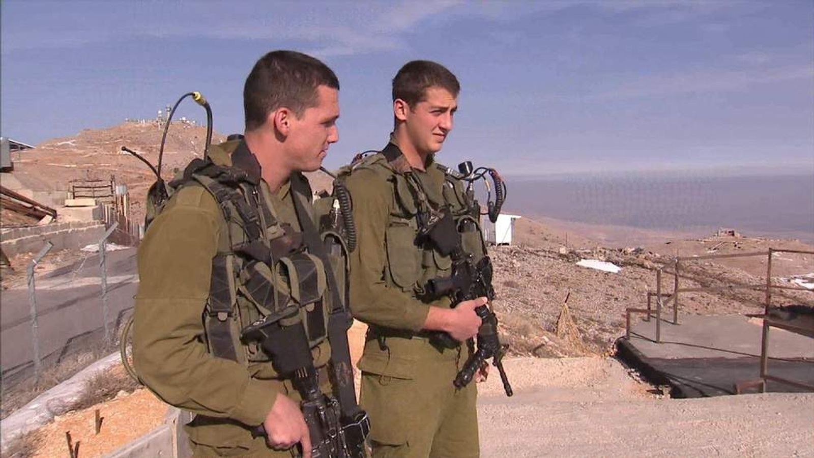 Syria Conflict Sees Israel Tighten Security | World News | Sky News