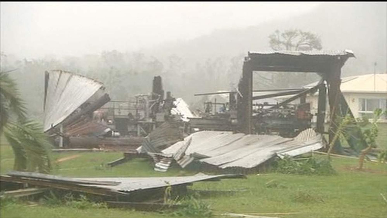 Cyclone Batters Australia As Homes Destroyed | World News | Sky News