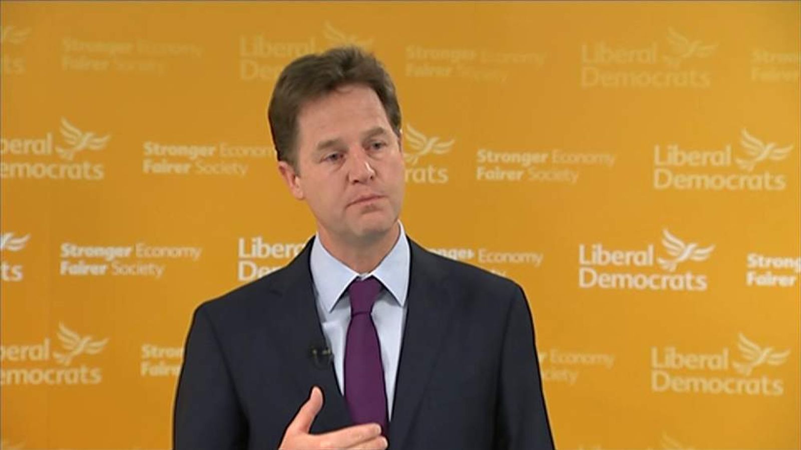 Nick Clegg Makes Education Spending Pledge | Politics News | Sky News