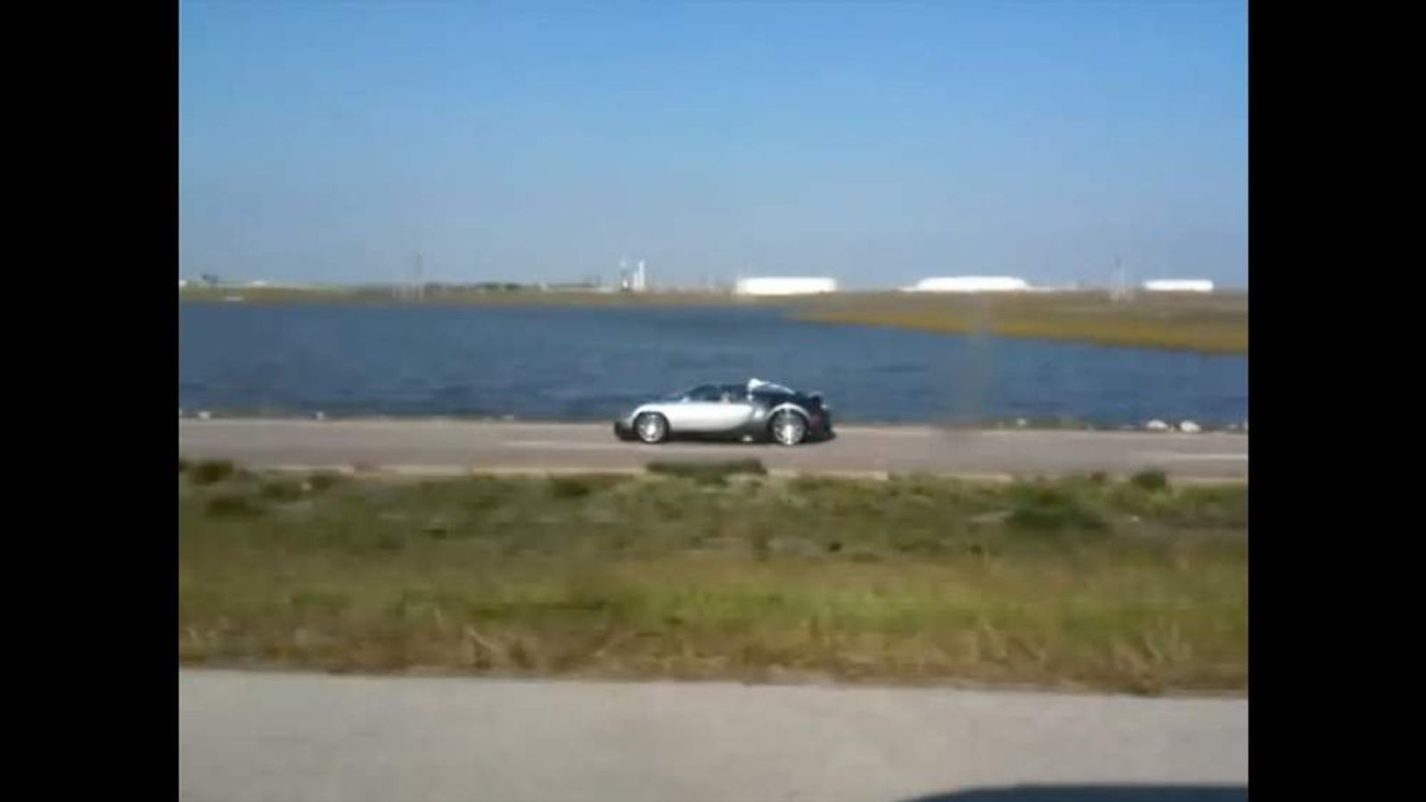 The Bugatti crashed into a lake near Galveston, Texas in November 2009 ...
