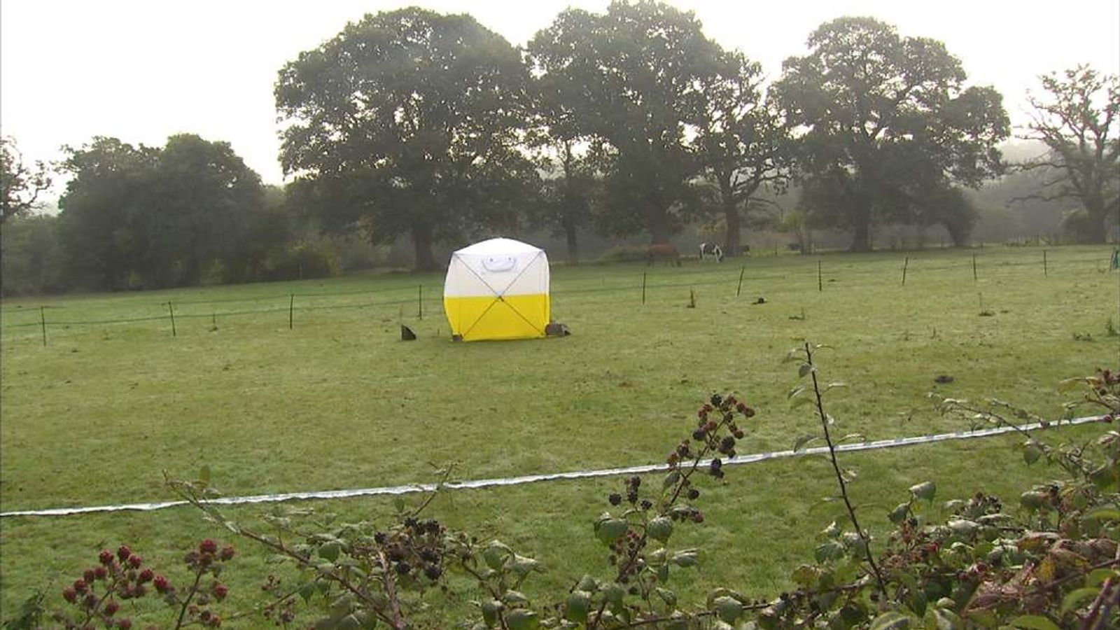 Murder Hunt After Woman's Body Found In Field | UK News | Sky News