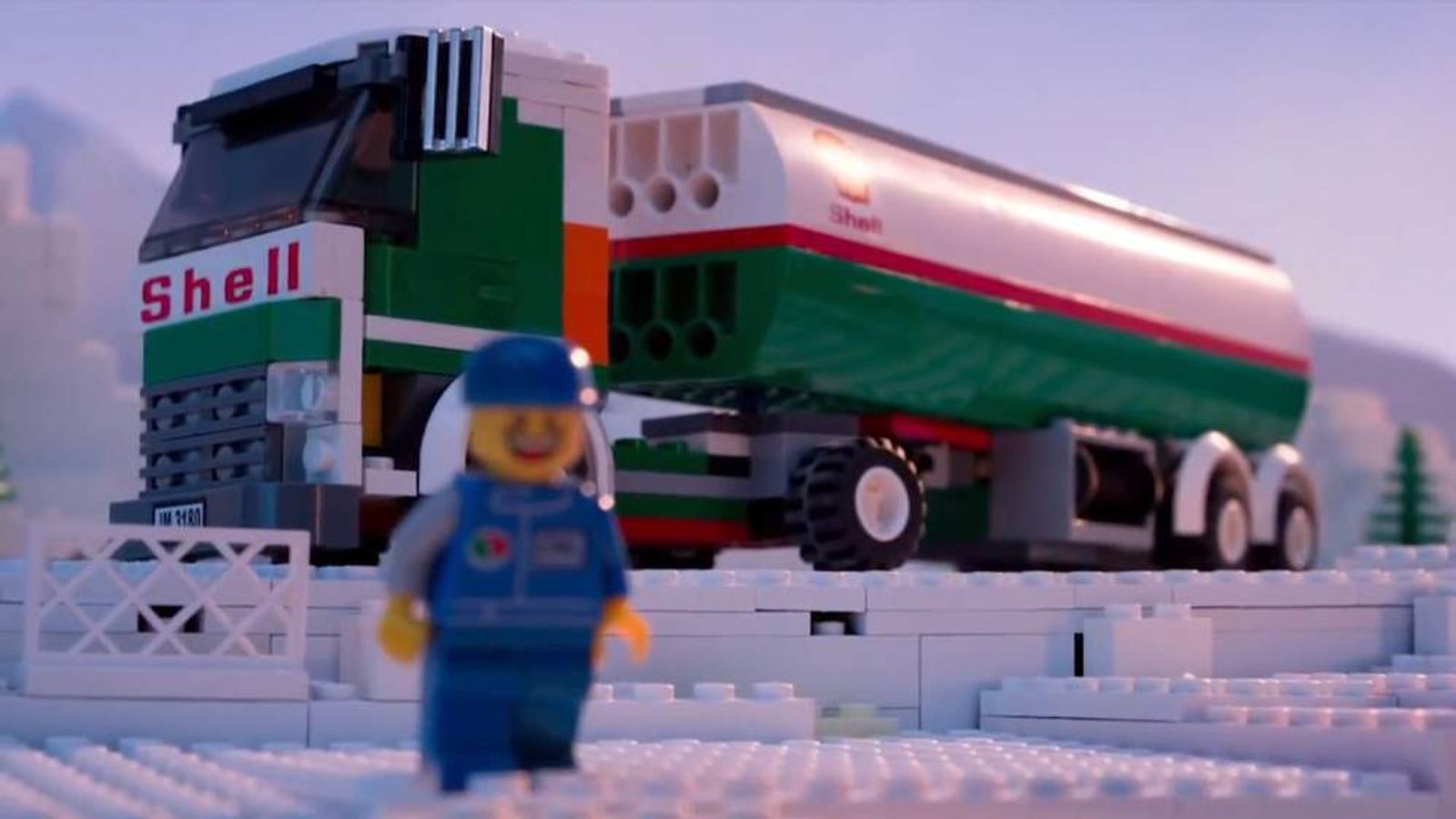 Lego Drops Shell Over Greenpeace Spill Video | Business News | Sky News