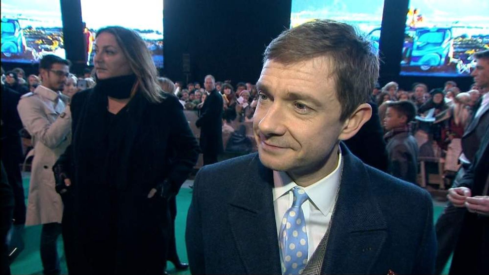 Martin Freeman: 'I'm Not Sad It's Over' | Scoop News | Sky News