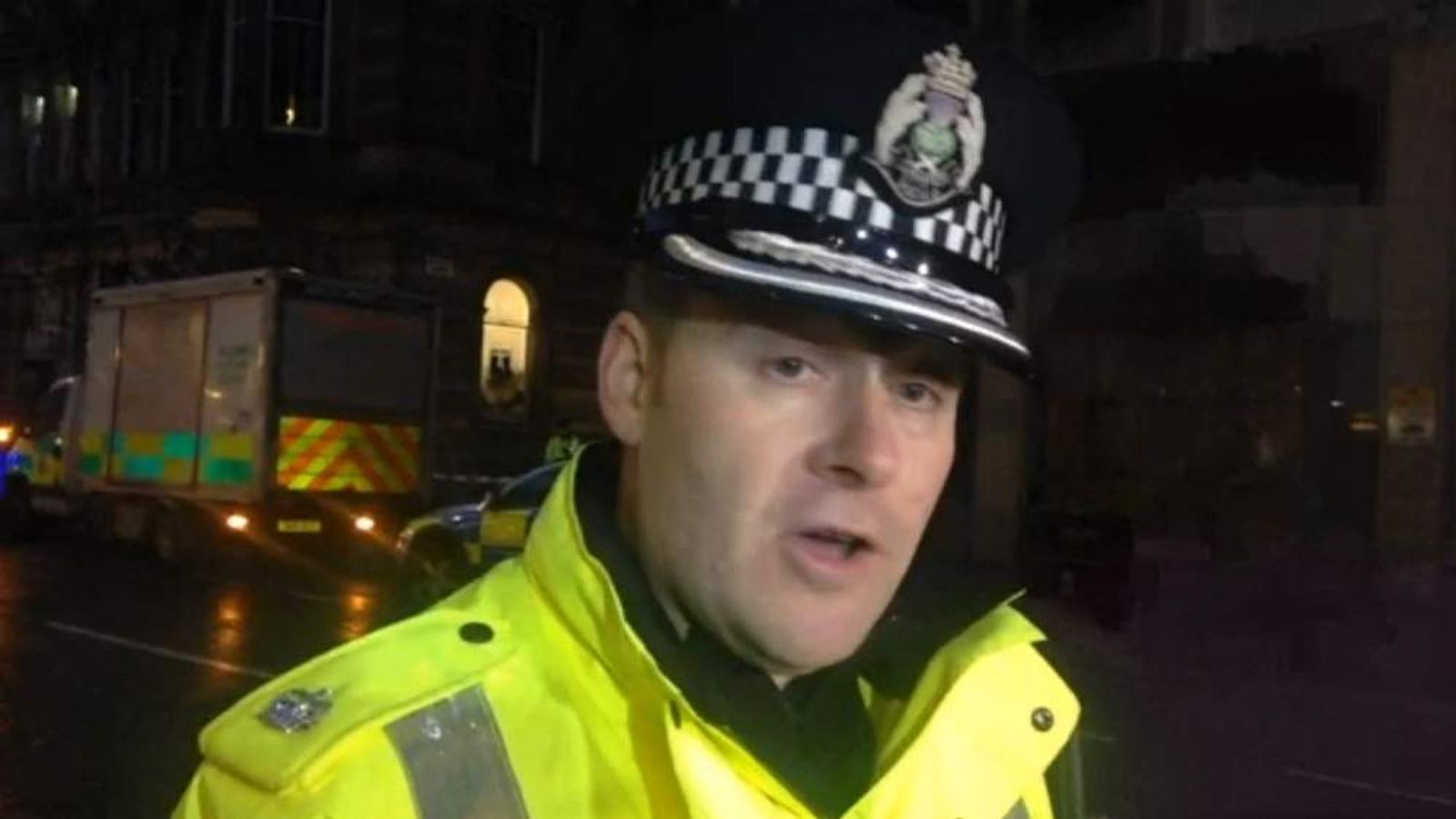 Superintendent Stewart Carle Of Police Scotland | Scoop News | Sky News