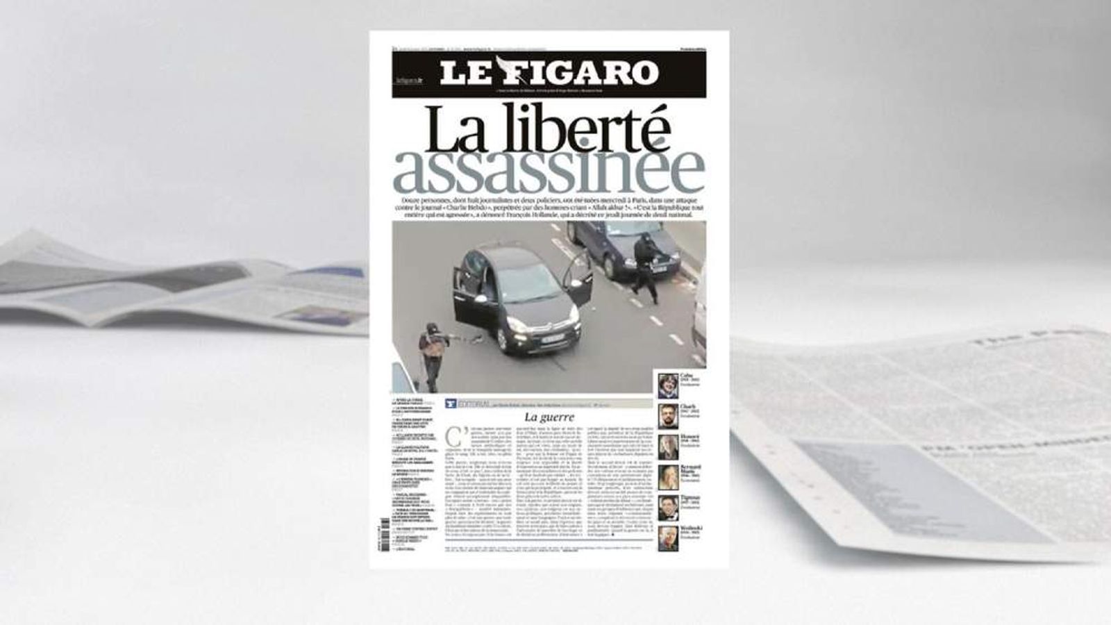 Thursday's French Newspaper Headlines | Scoop News | Sky News