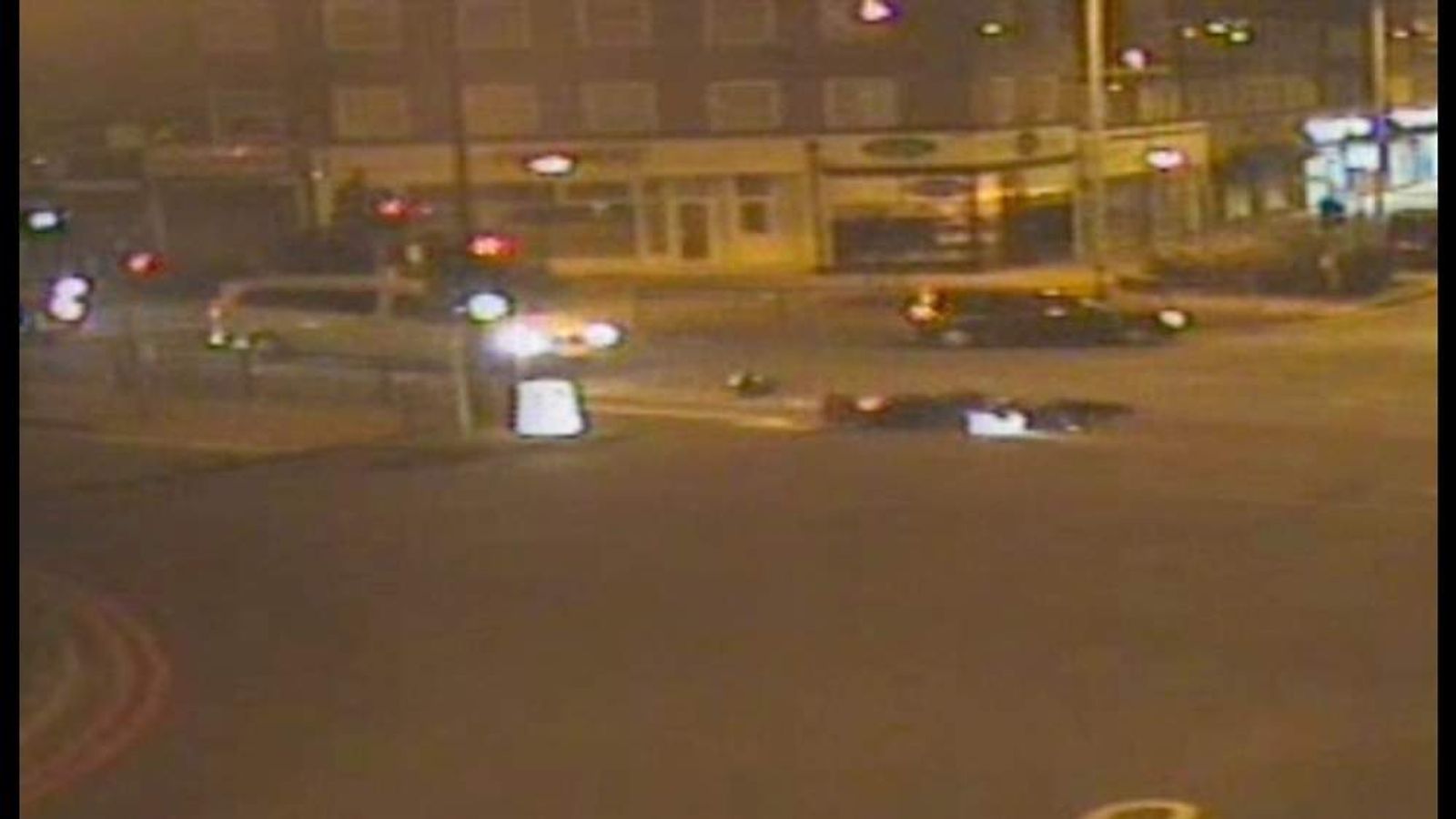 Police Seek Motorcyclist Who Knocked Man Down | UK News | Sky News
