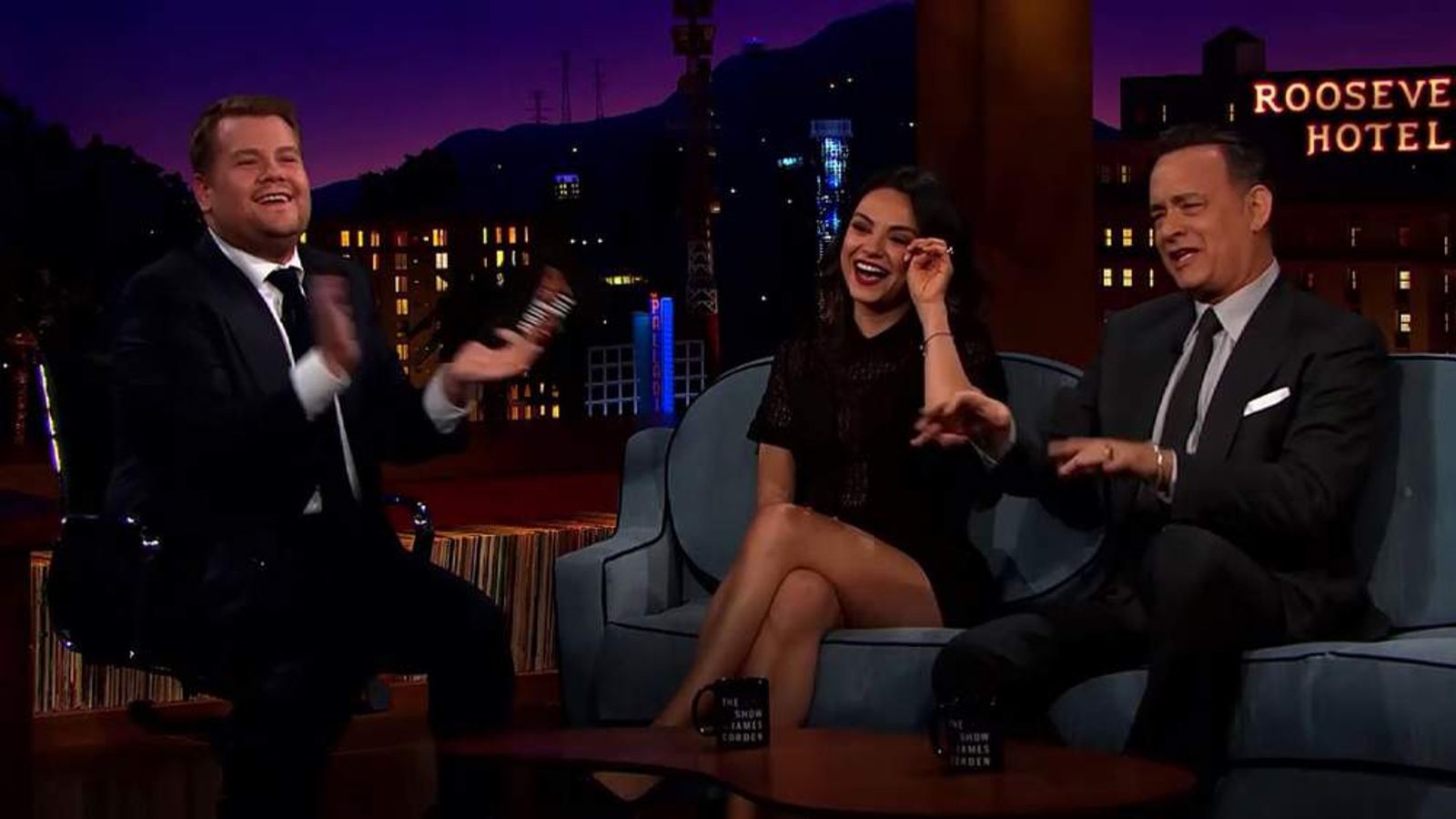 James Corden 'Nails It' In US Talk Show Debut | US News | Sky News