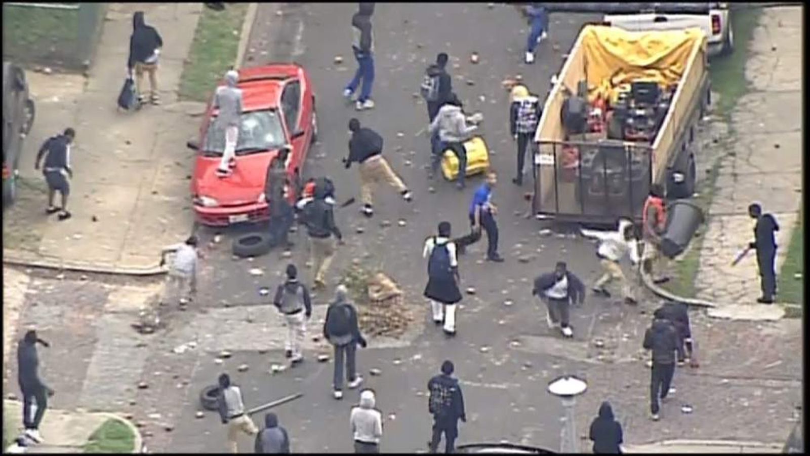 Baltimore Protests Spark State Of Emergency | US News | Sky News