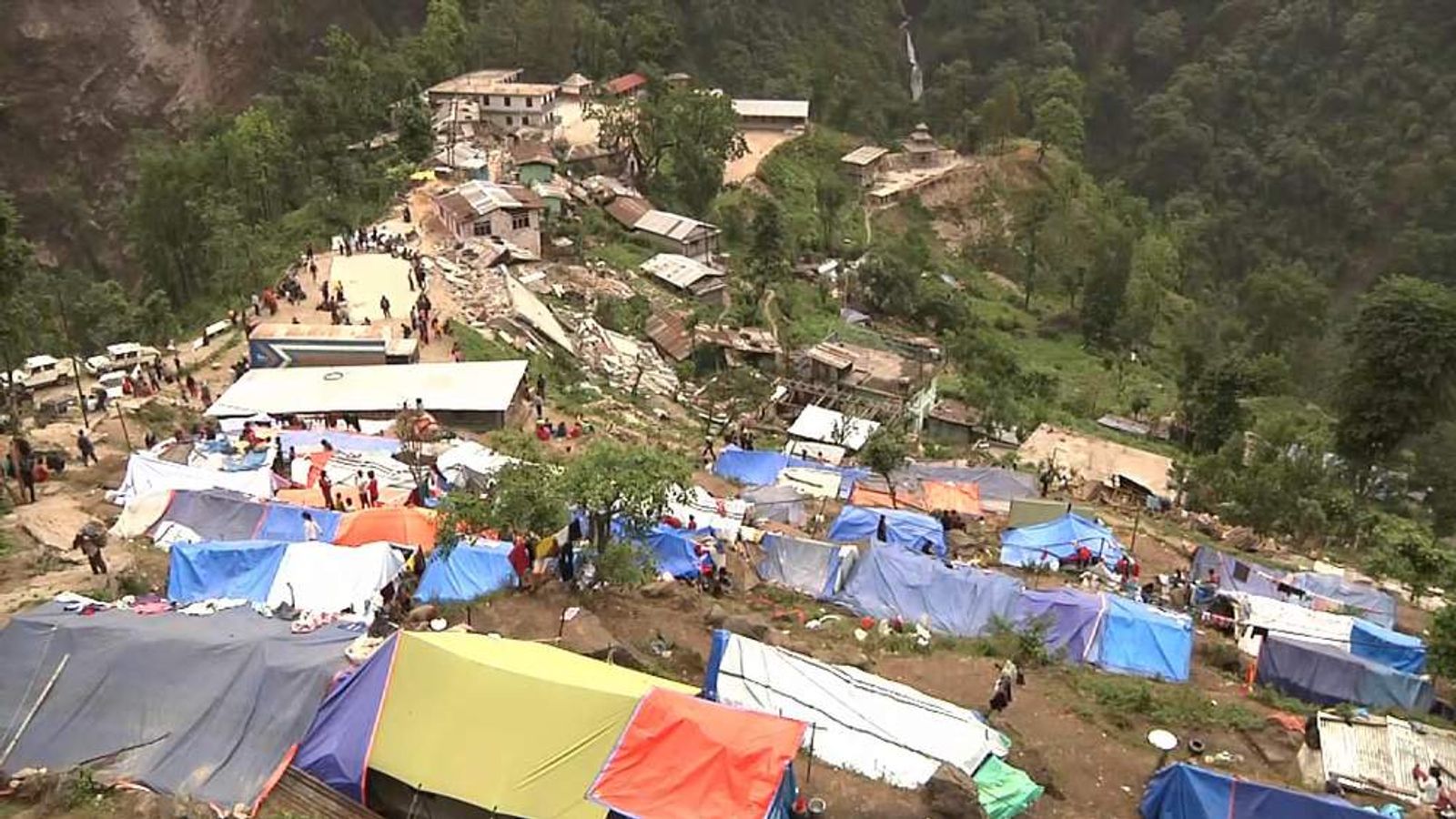 Special Report: Survivors Cut Off By Nepal Quake | World News | Sky News