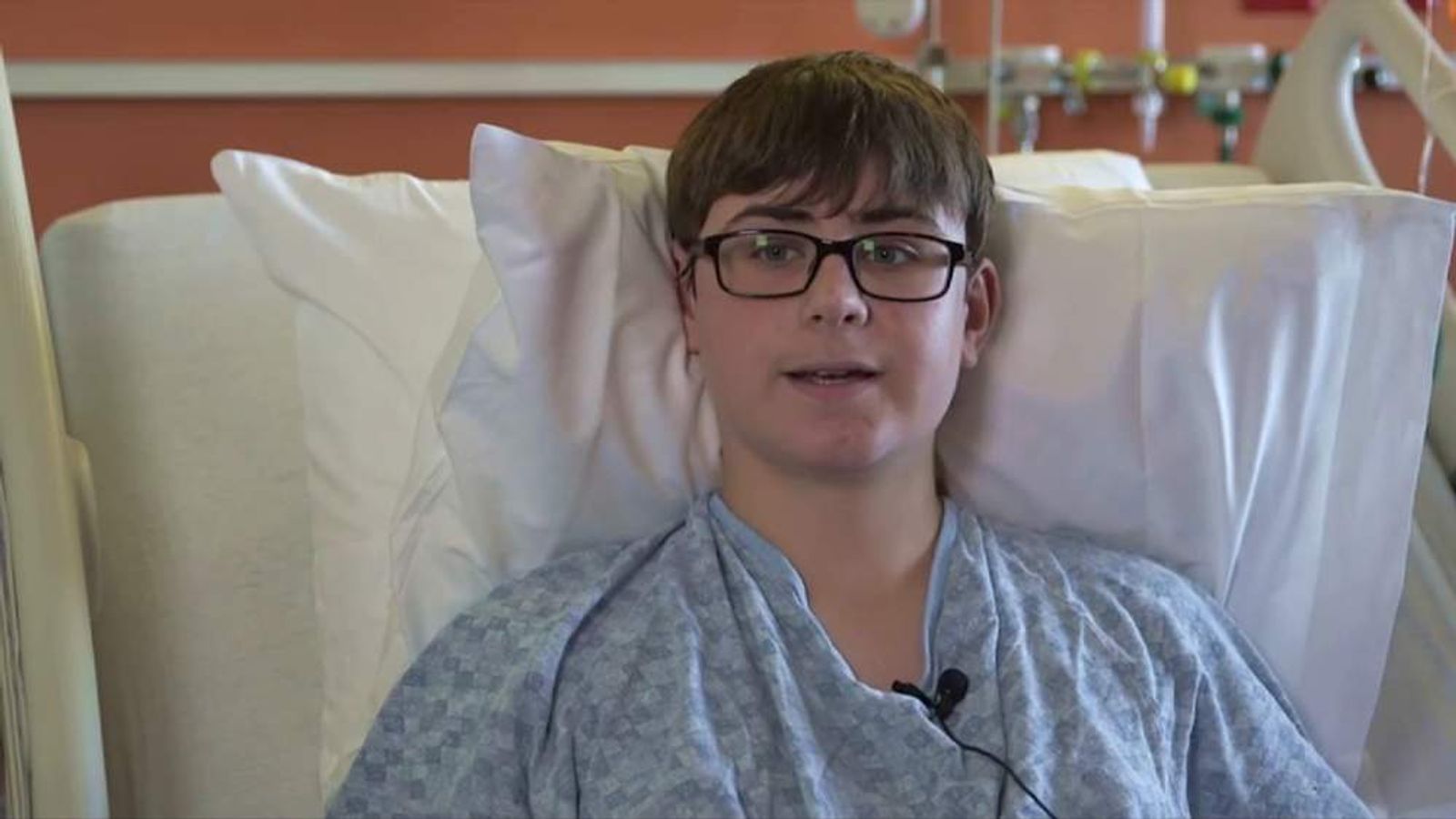 Hunter Treschl Had His Left Arm Bitten Off | Scoop News | Sky News