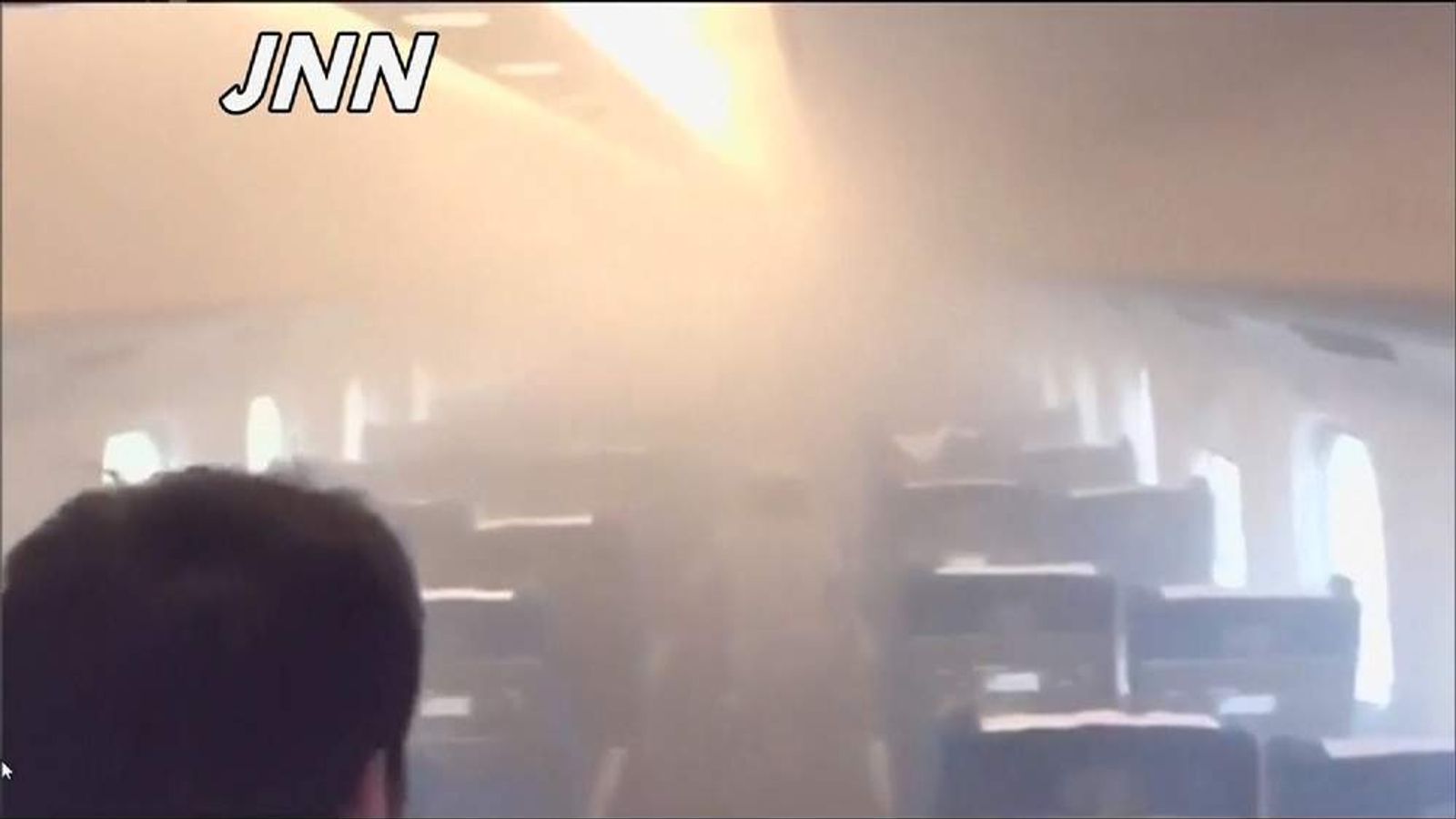 Passengers Scramble To Escape The Smoke After Man Sets Himself Alight ... Passengers Scramble To Escape The Smoke After Man Sets Himself Alight ...