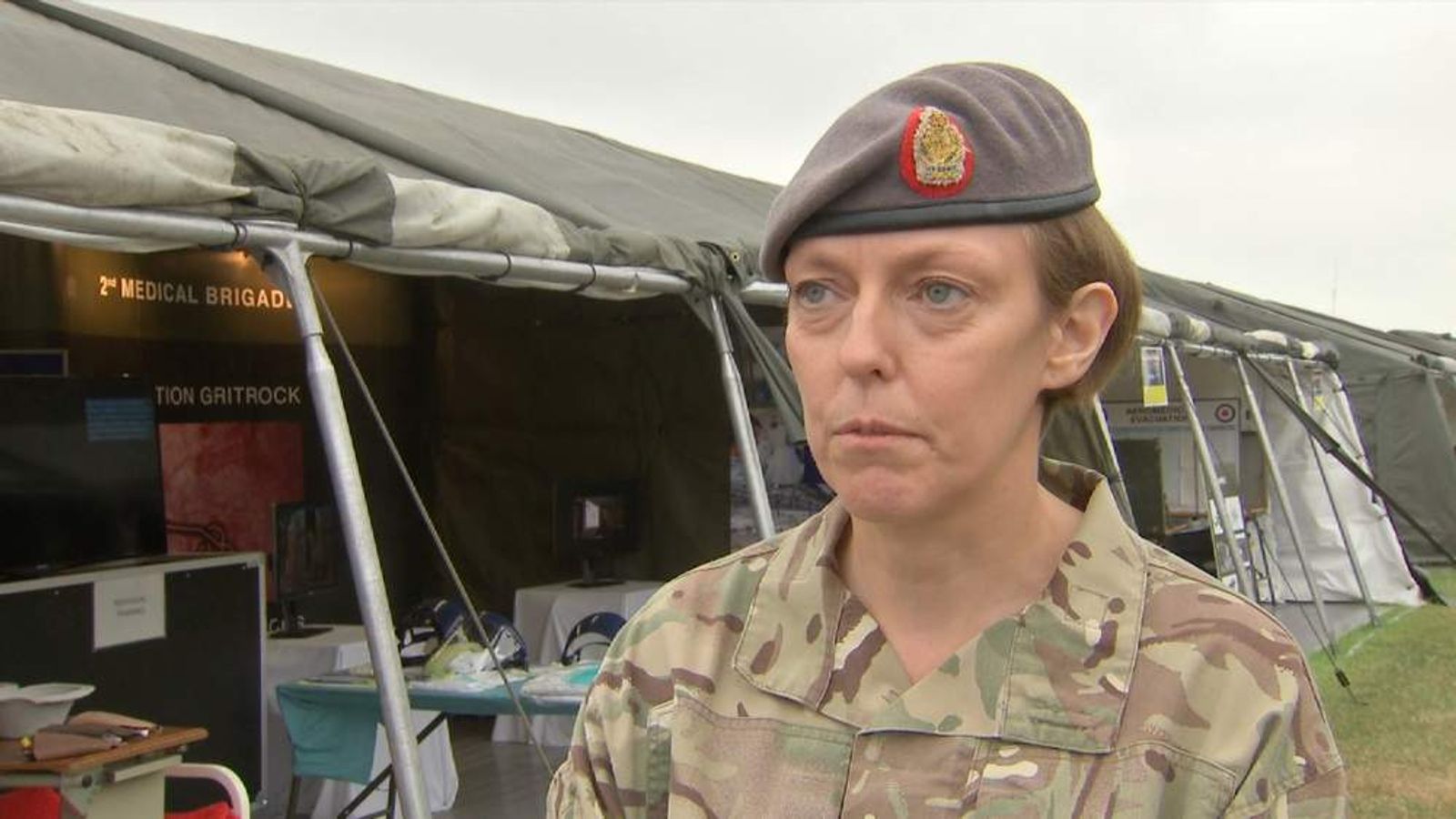 Lt Col Alison McCourt Receives The OBE For Fighting Ebola Sierra Leone ...