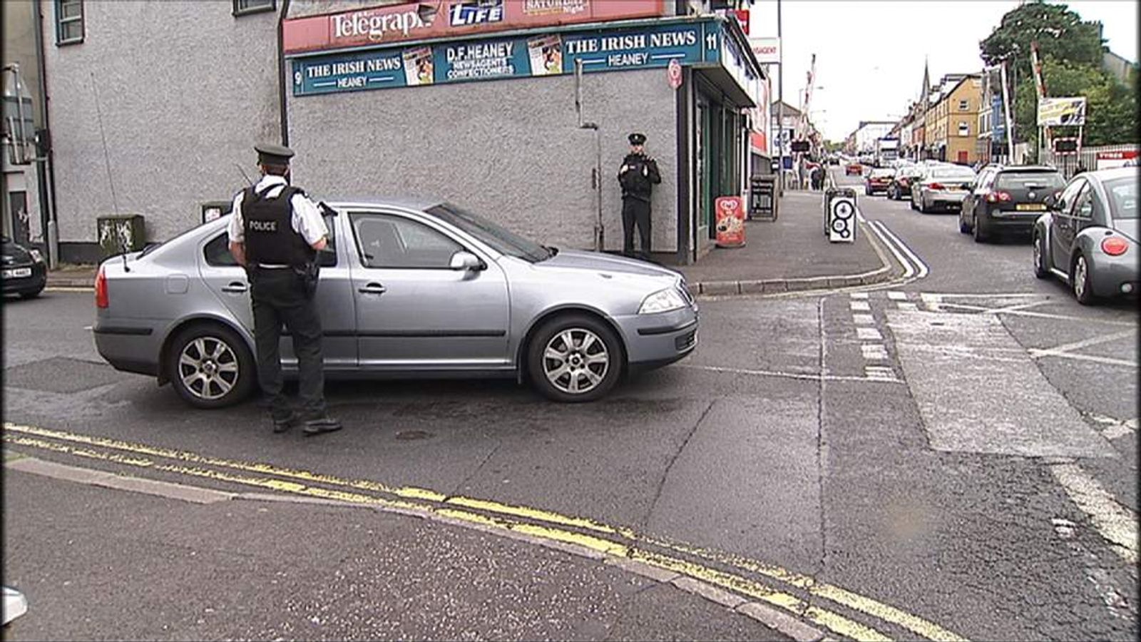NI Police 'Lured' To Bomb 'Designed To Kill' | UK News | Sky News