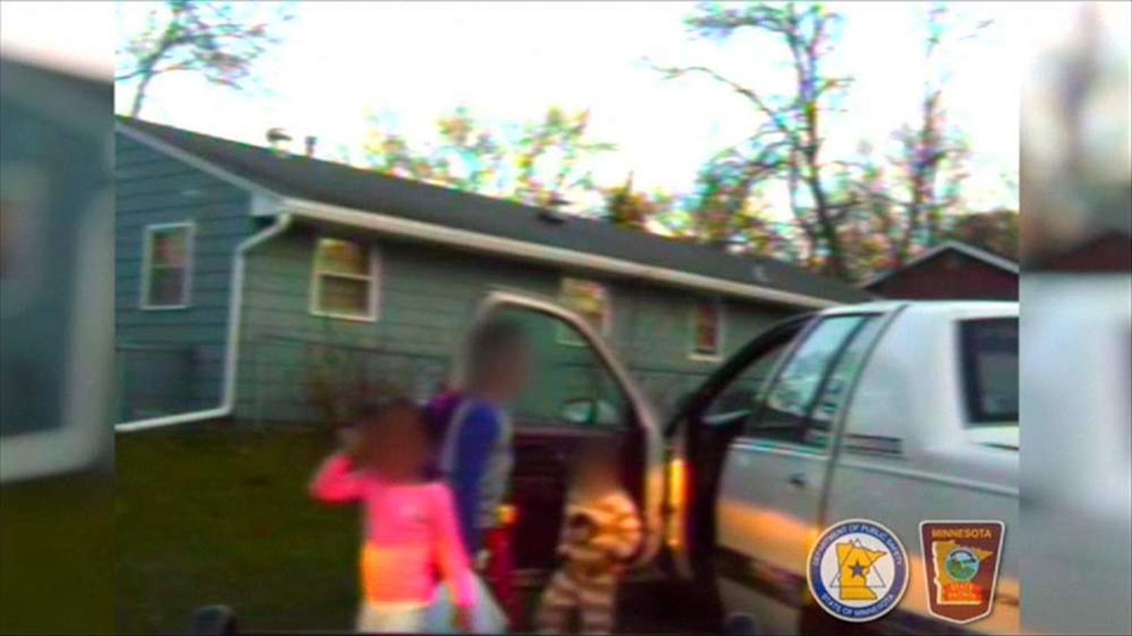 On Video: Pyjama-Clad Boy, 8, Goes On Joyride | US News | Sky News