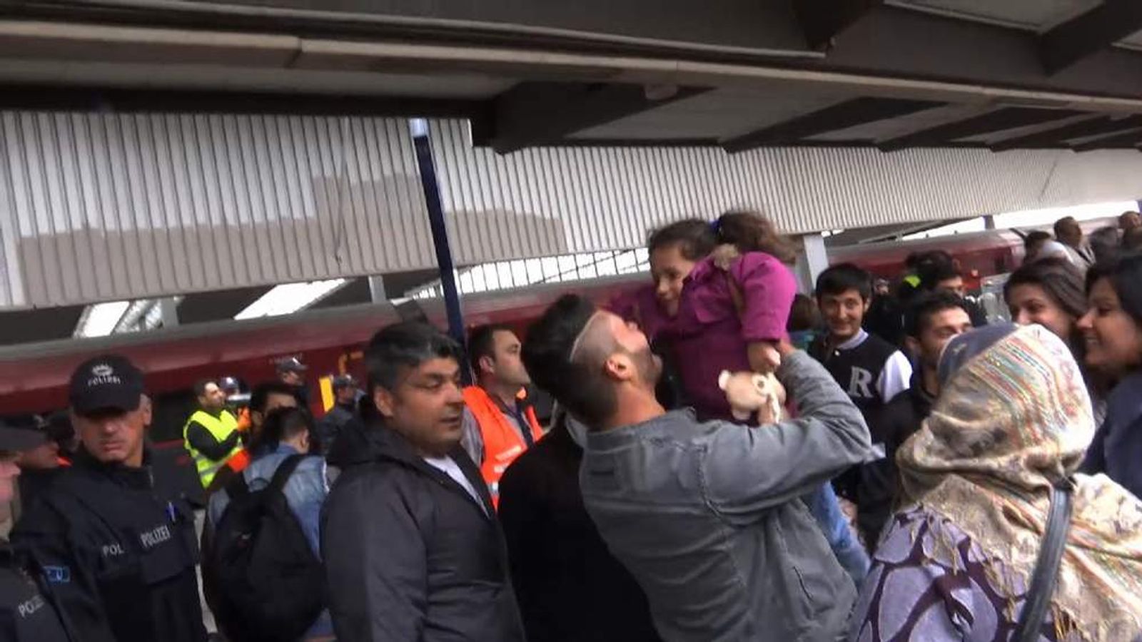 Refugee Family Reunited In Germany After Five Months Apart | Scoop News ...