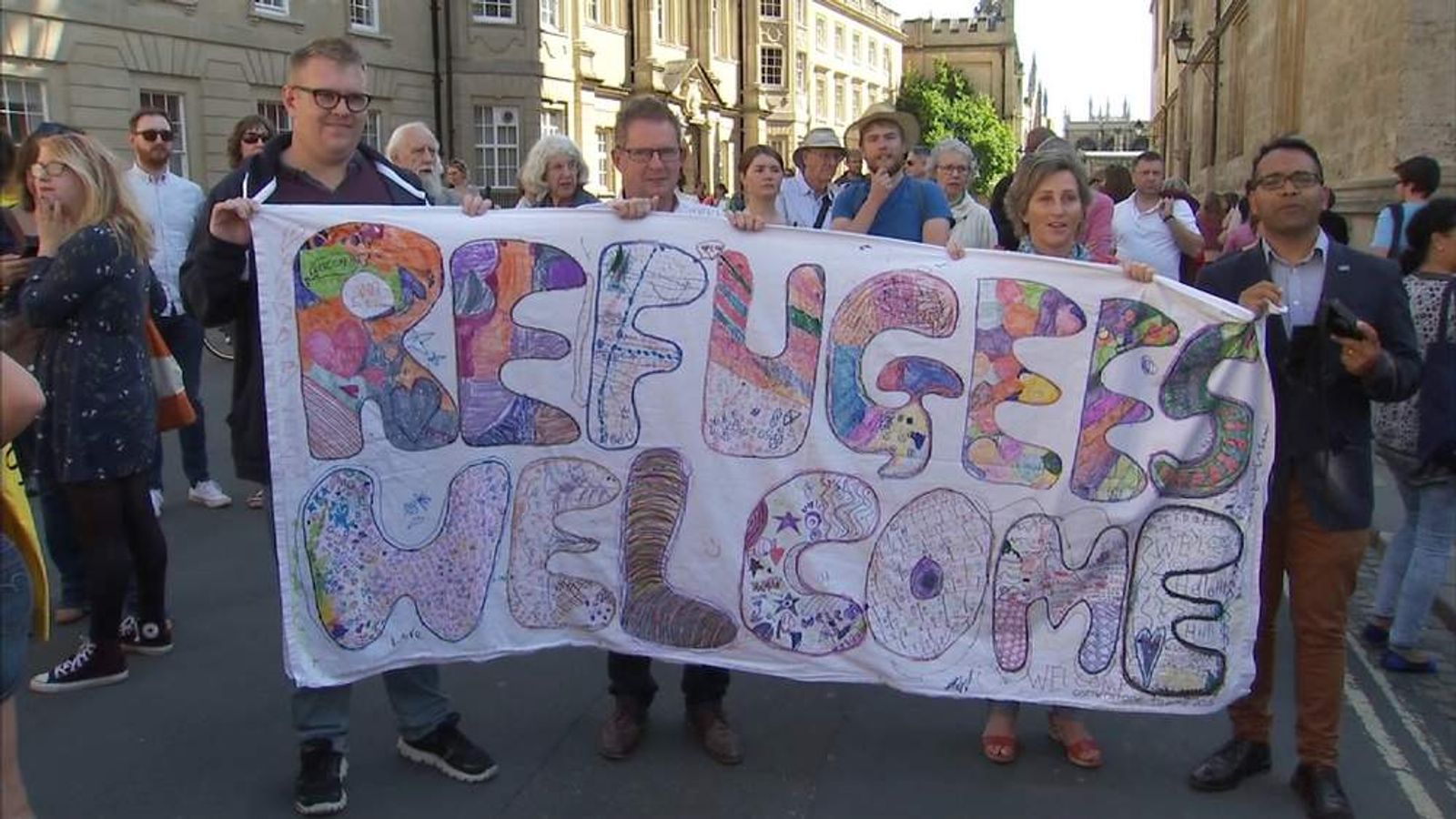 The Welcome Being Prepared For Refugees Arriving In Britain | Scoop ...