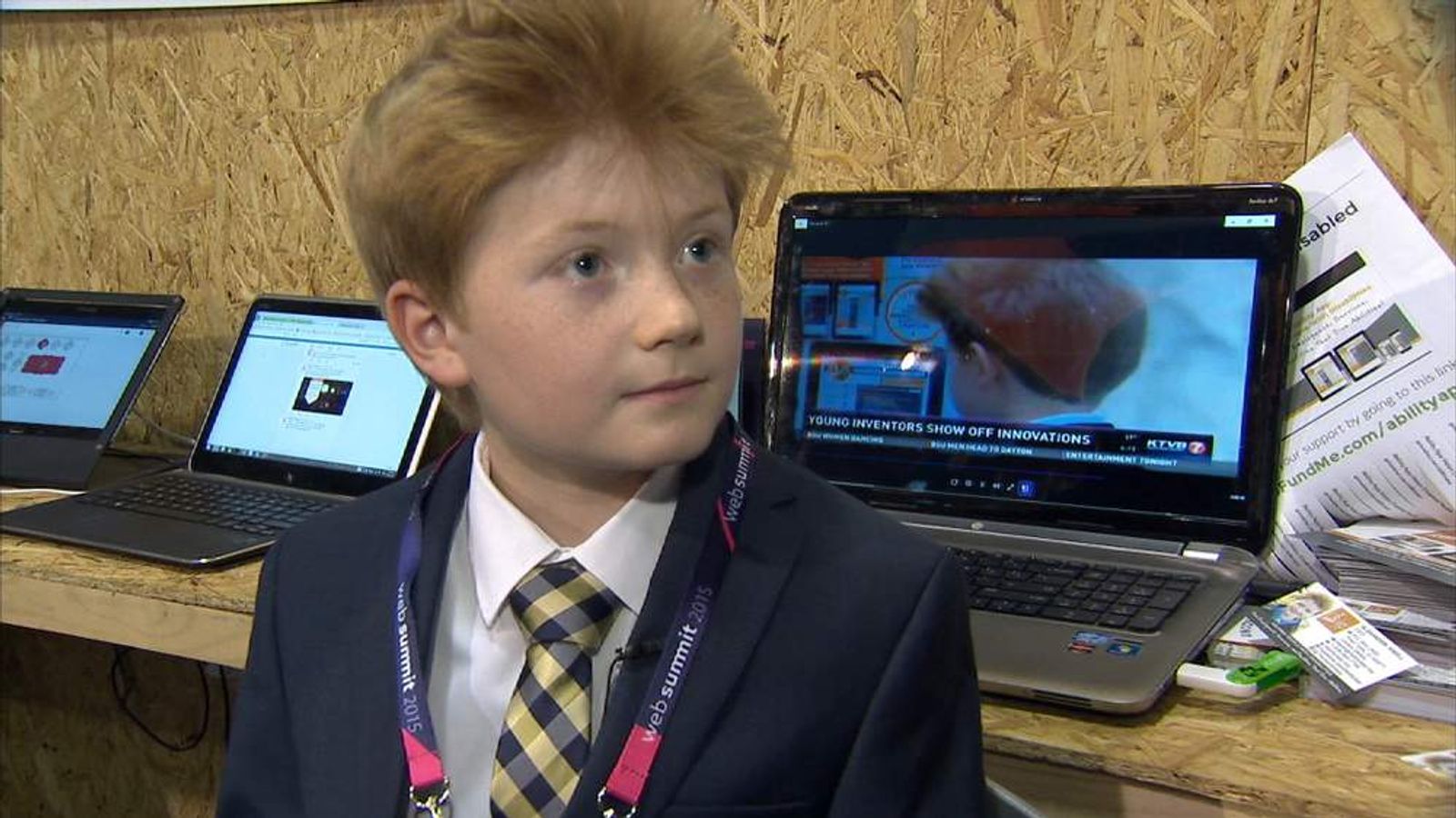 The Child Inventors Hoping To Get Noticed | UK News | Sky News